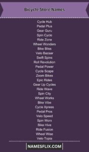 925+ Ultimate Bicycle Company Names Ideas