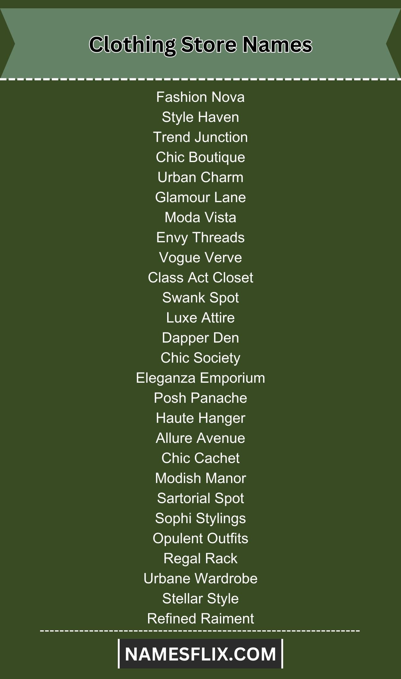 960+ Top Clothing Brand Names to Elevate Your Fashion Business