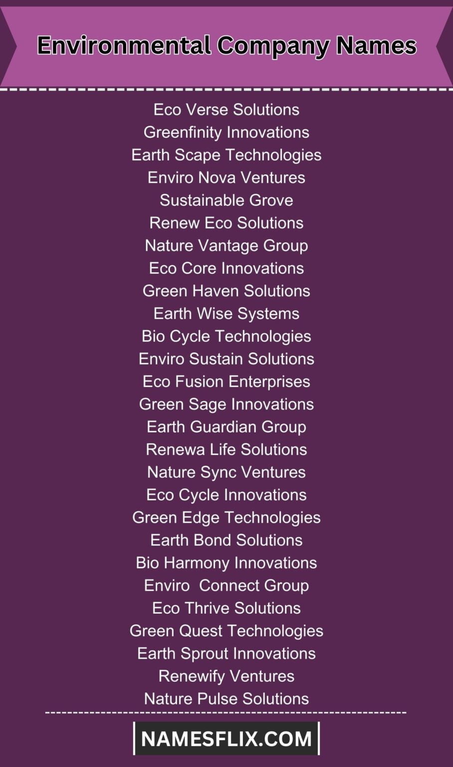 800+ Environmental Company Names for Earth-Wise Pioneers
