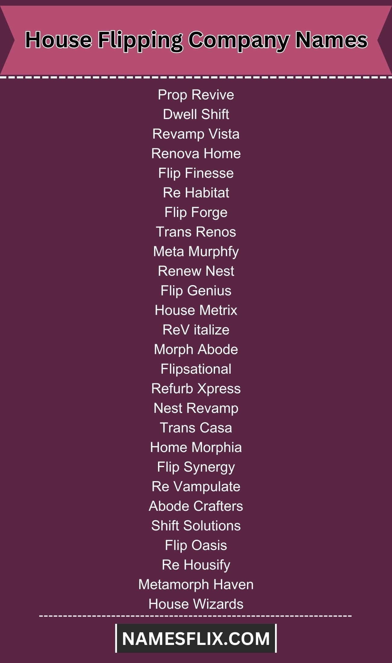 1000+ House Flipping Business Names to Strike Real Estate