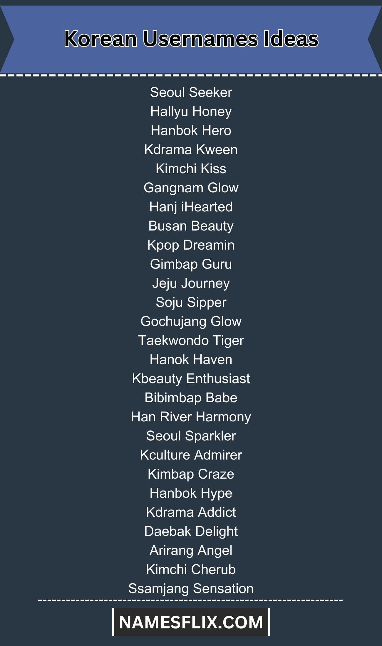 450+ Korean Usernames That Express Your Personality