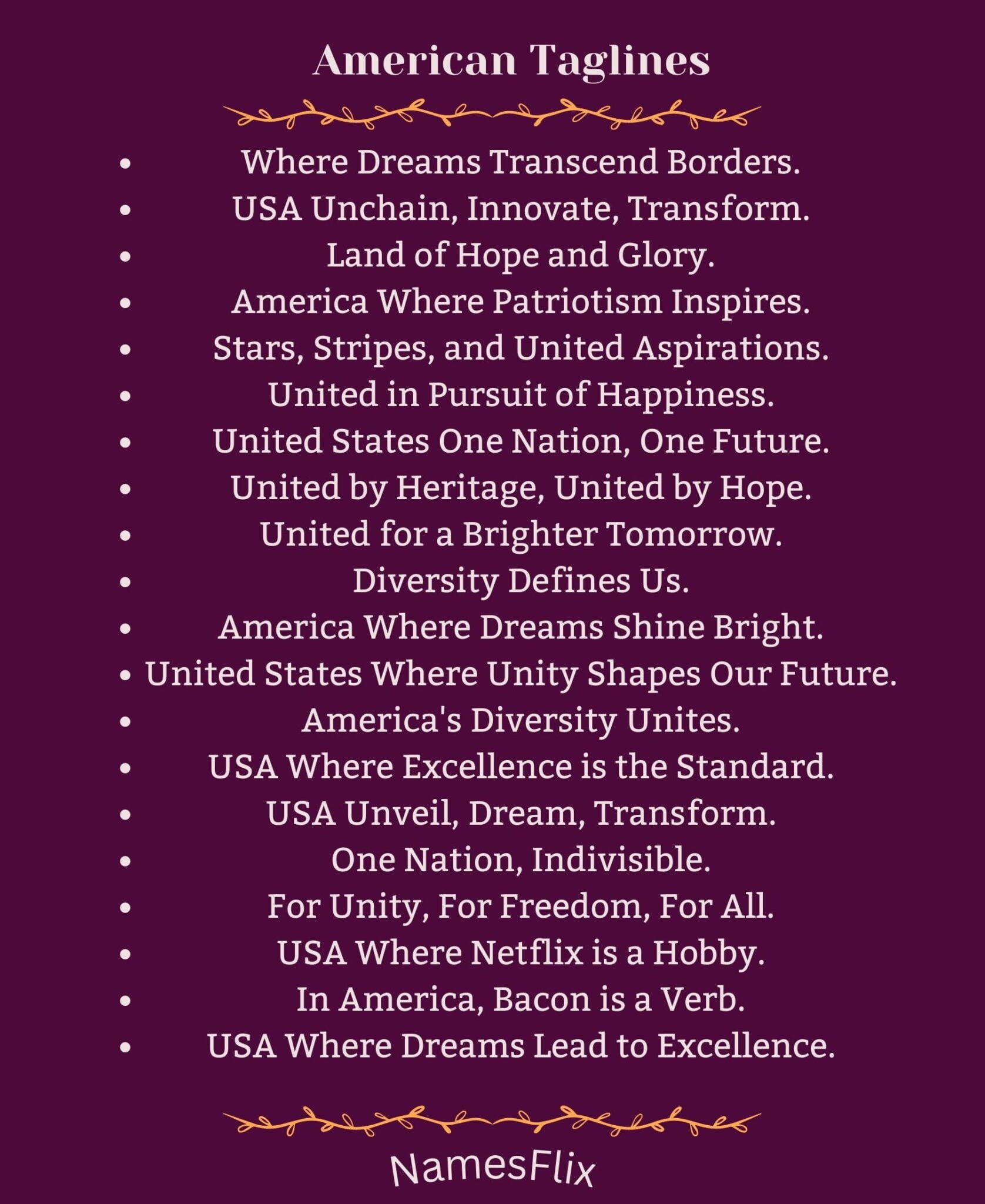 705+ Catchy American Slogans that Spark Freedom