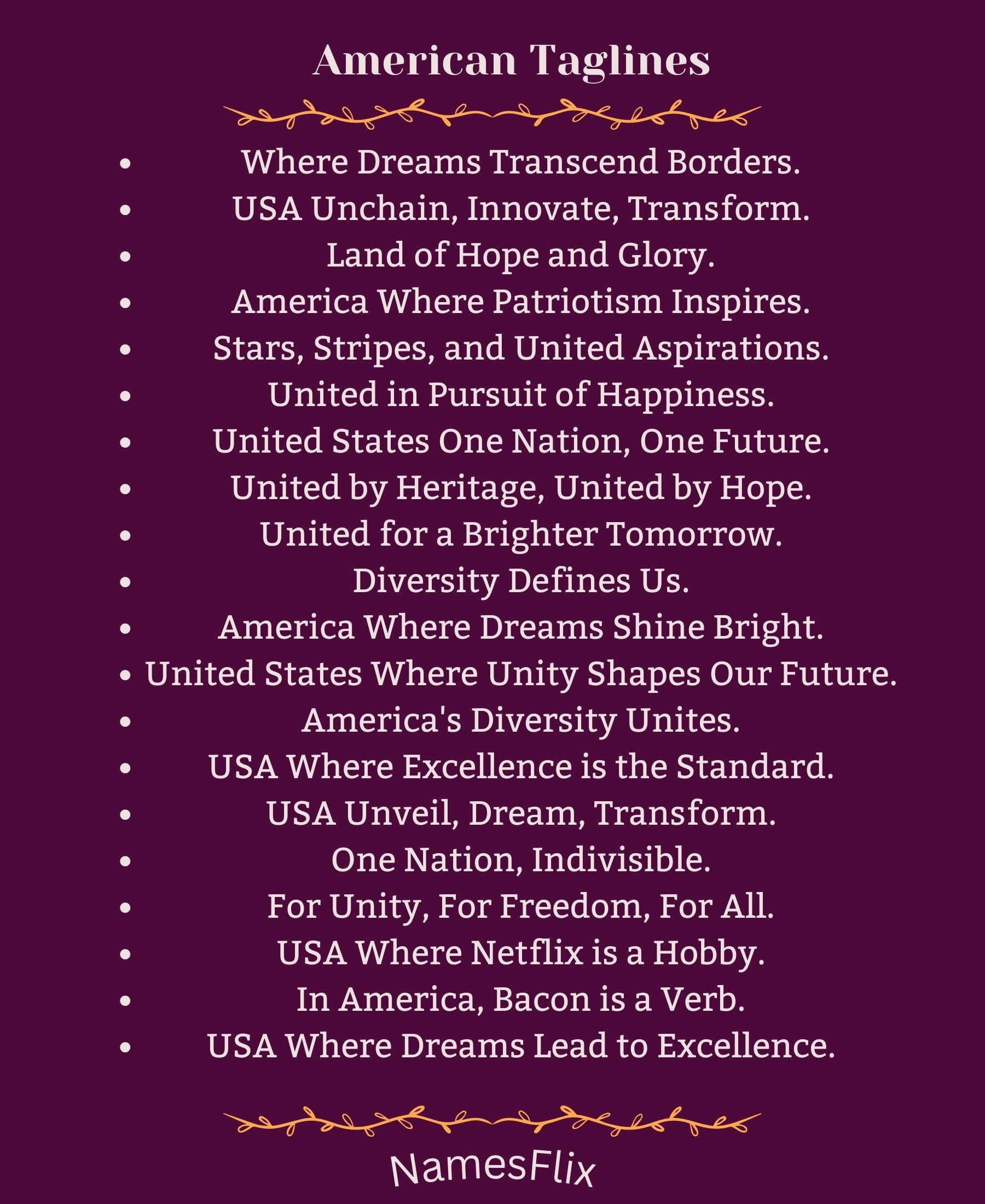705+ Catchy American Slogans that Spark Freedom