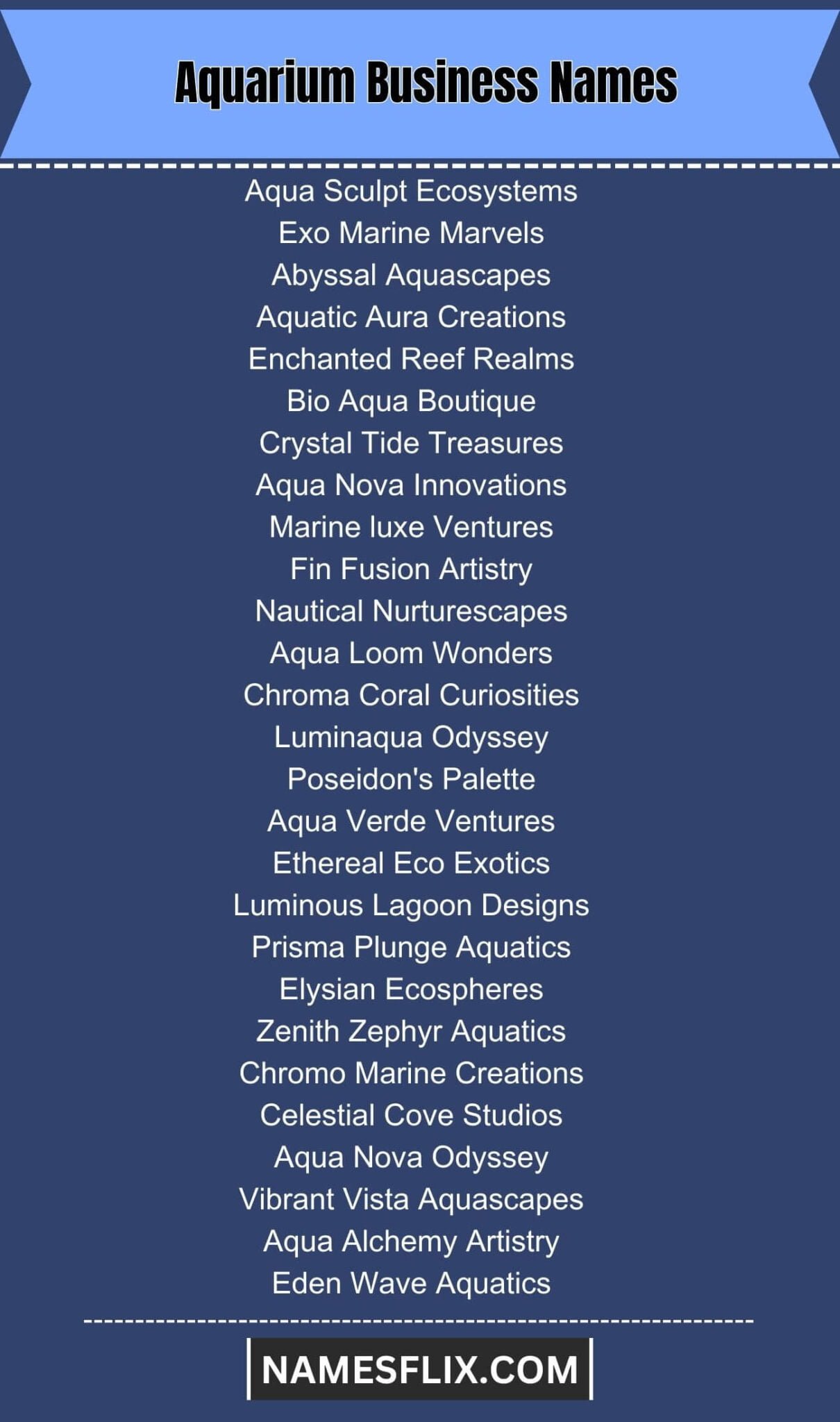 1000+ Unique Aquarium Shop Names as Your Underwater Gems