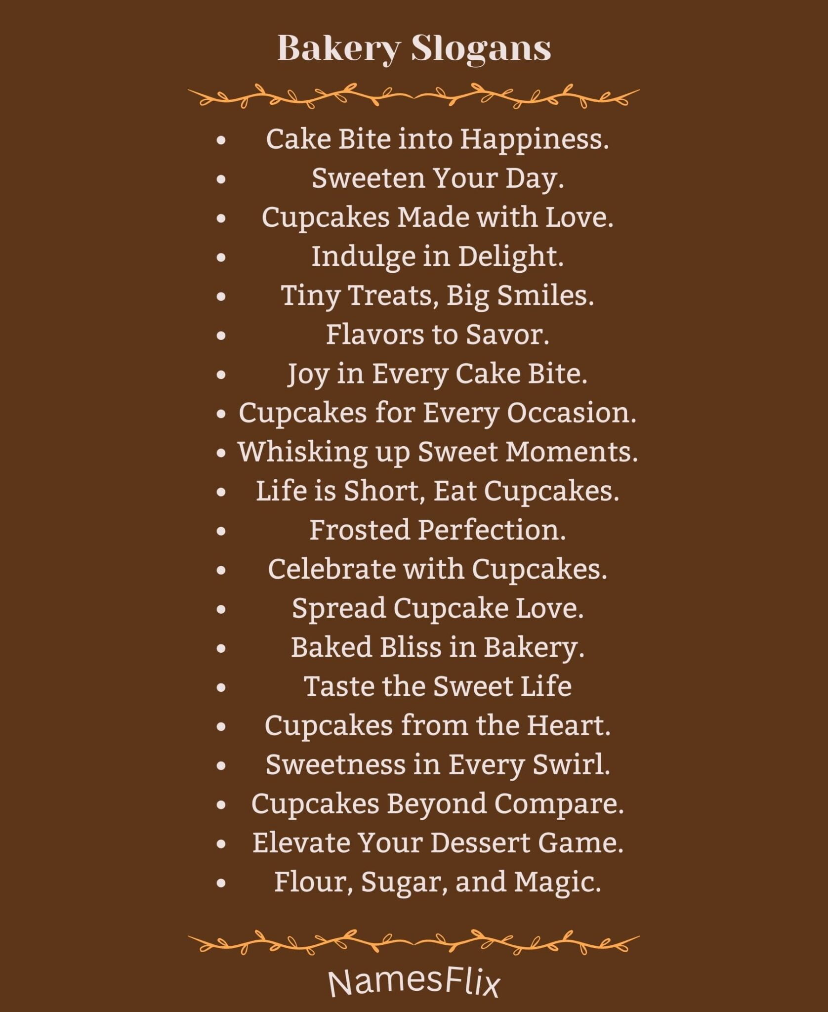 530+ Bakery Slogans to Shape the Essence of Bakeries