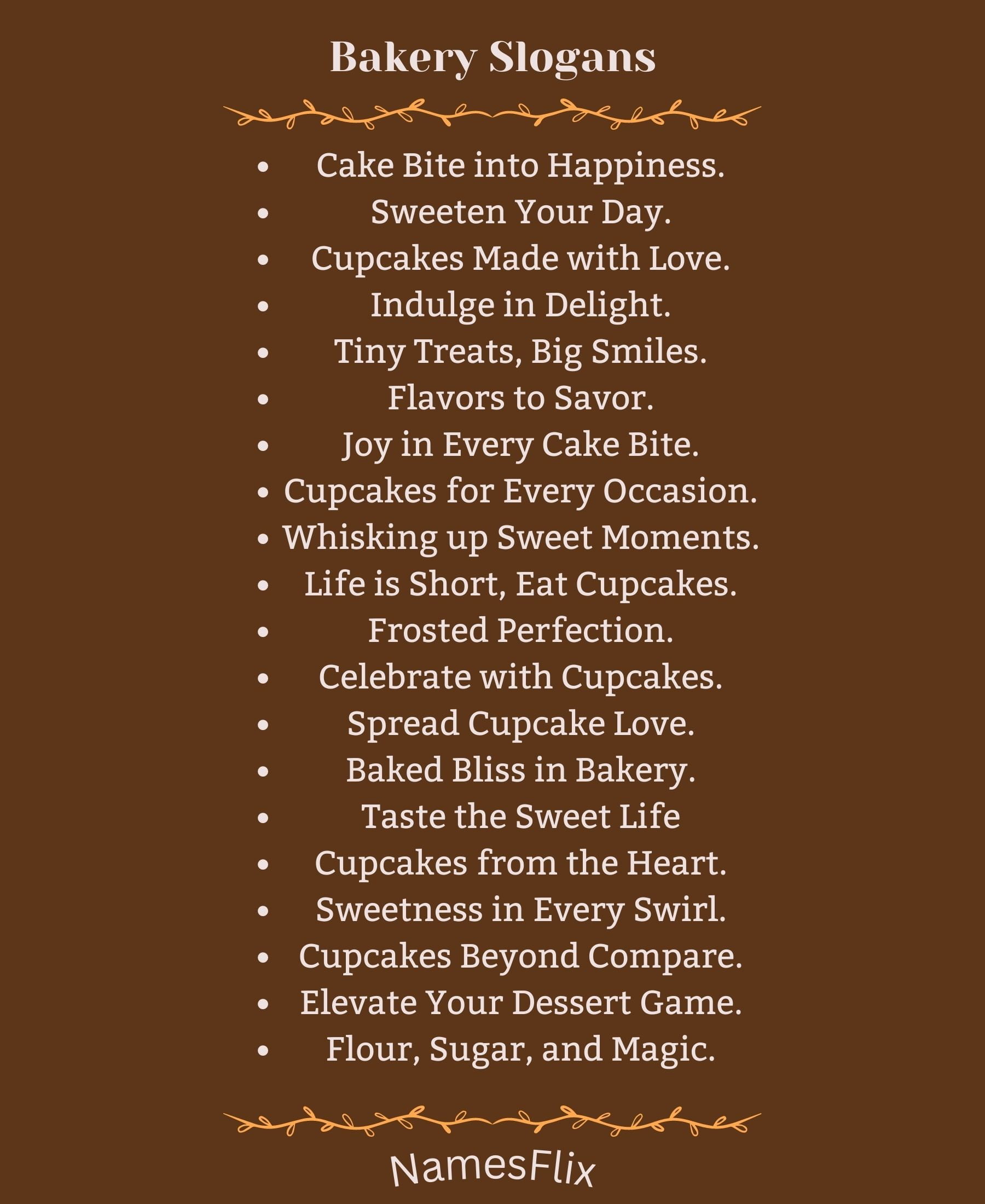 530+ Bakery Slogans to Shape the Essence of Bakeries