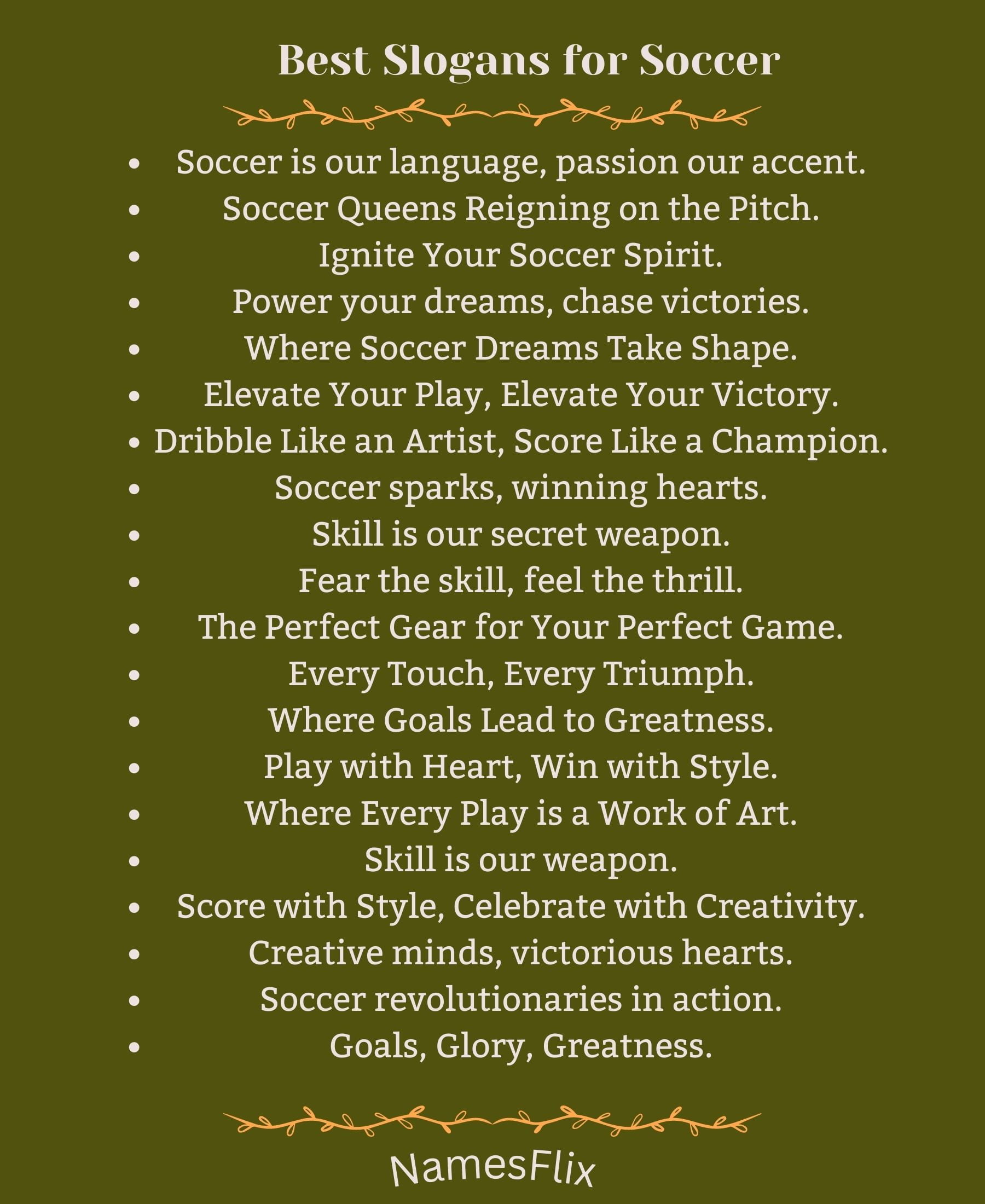960+ Soccer Slogans for Kicking Dreams into Goals