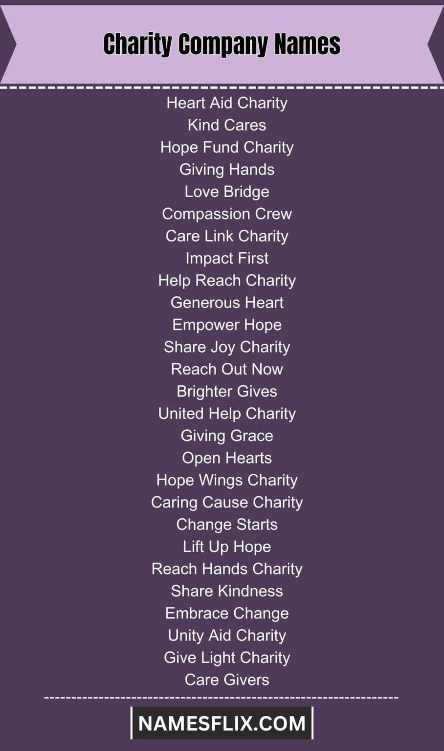 900+ Charity Names & Non Profit Organization Names Ideas