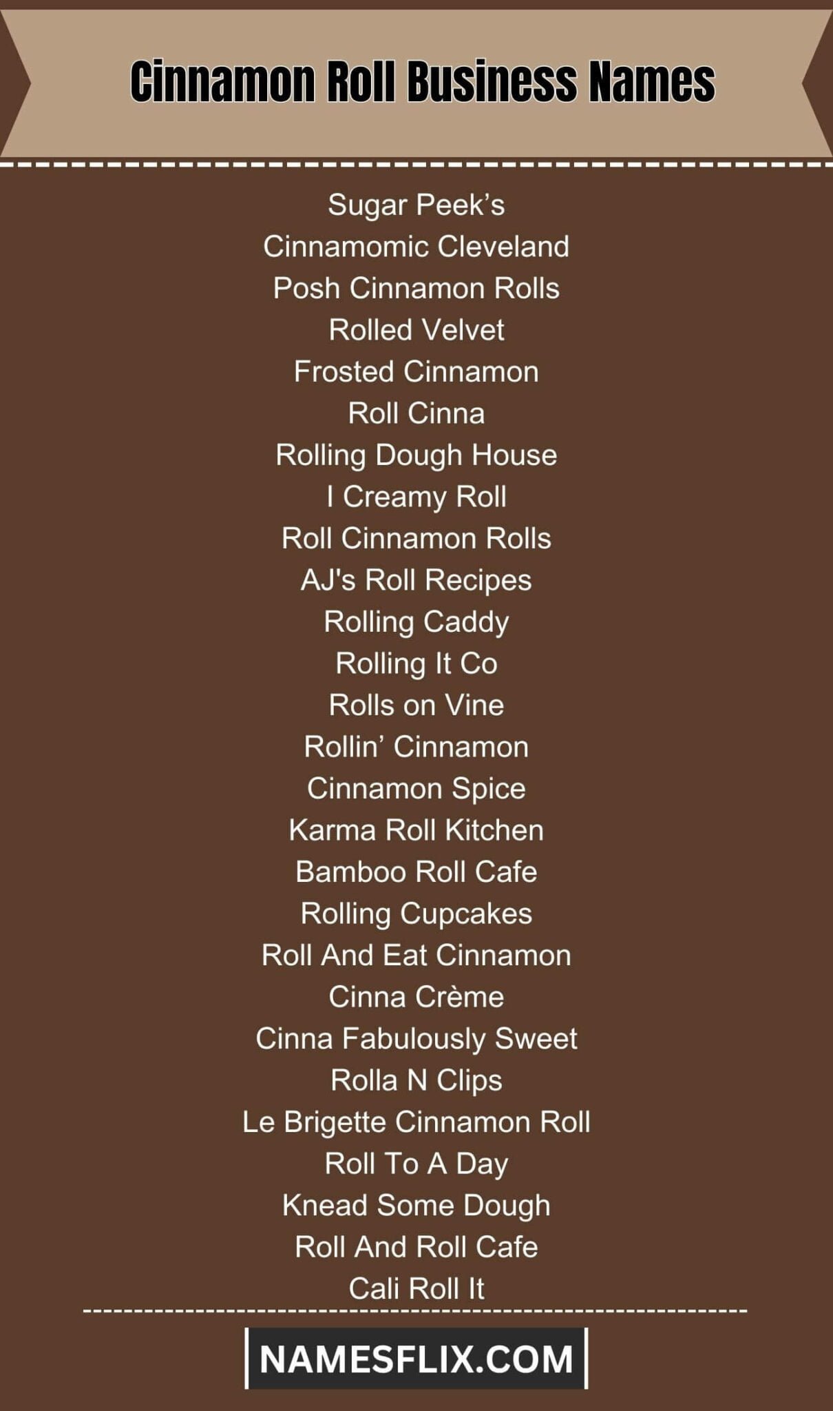 Cinnamon Roll Business Names: 1000+ Sweet Names Ideas