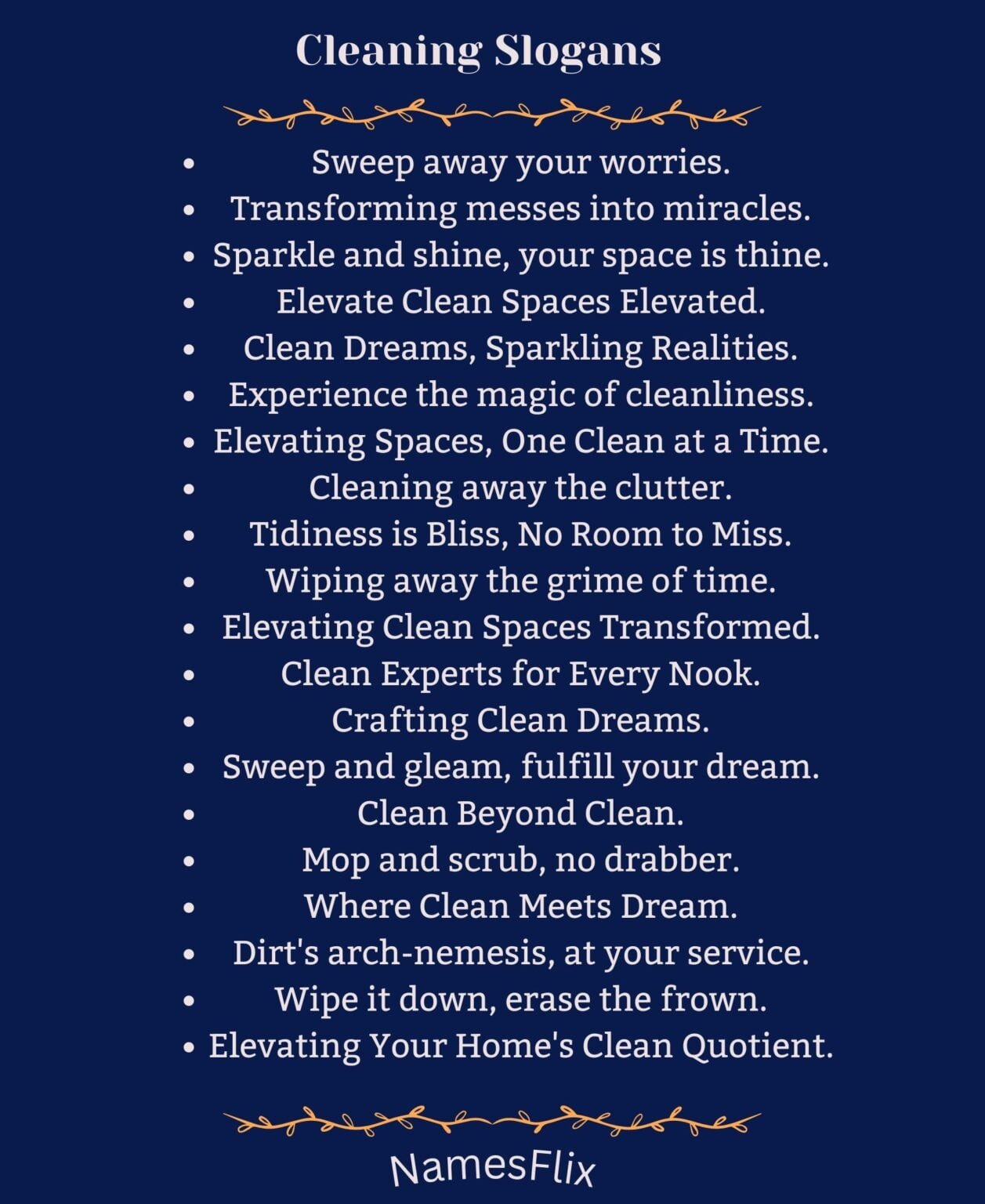 520+ Best Cleaning Slogans for Neat & Tidy Thoughts