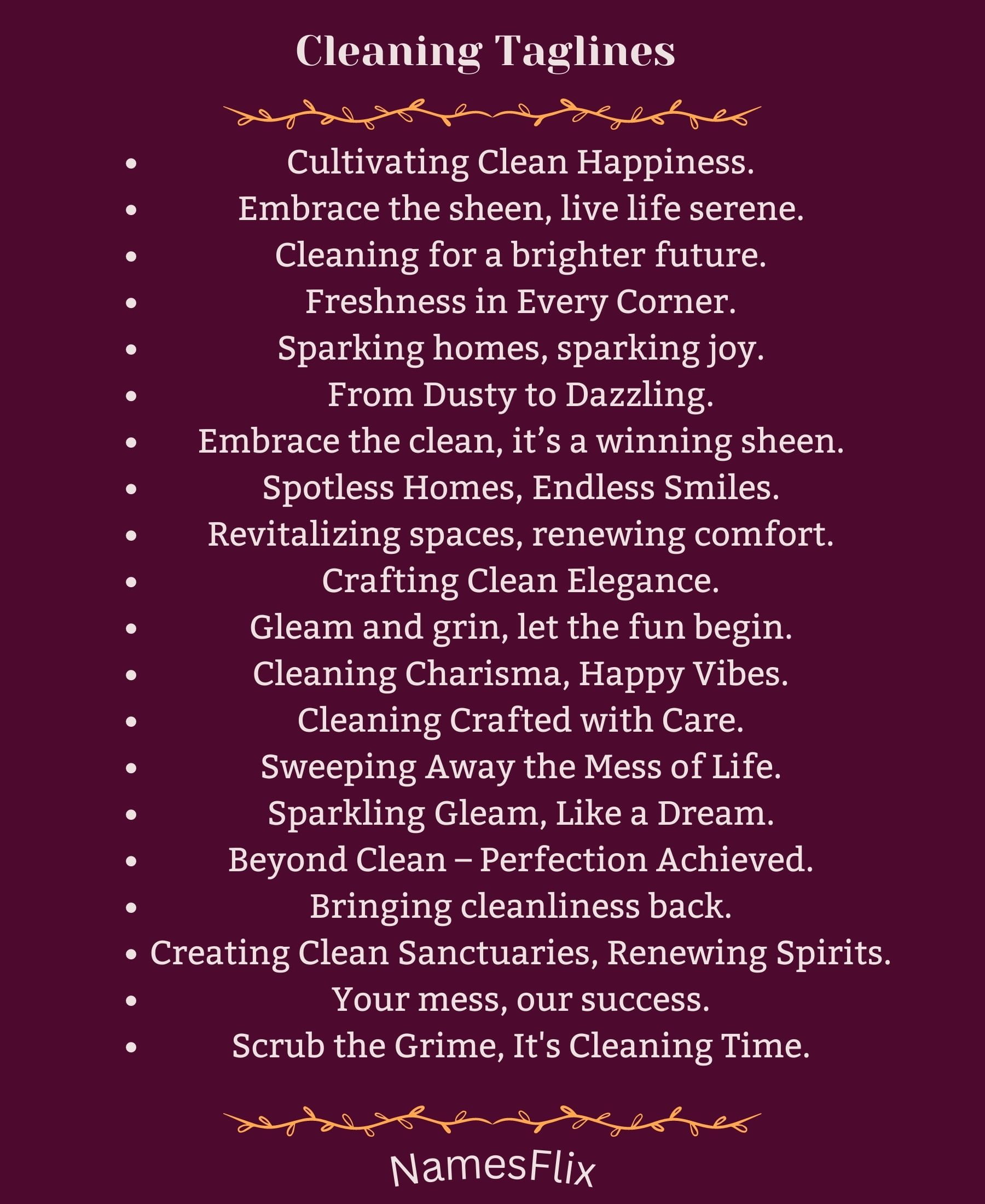 520+ Best Cleaning Slogans for Neat & Tidy Thoughts