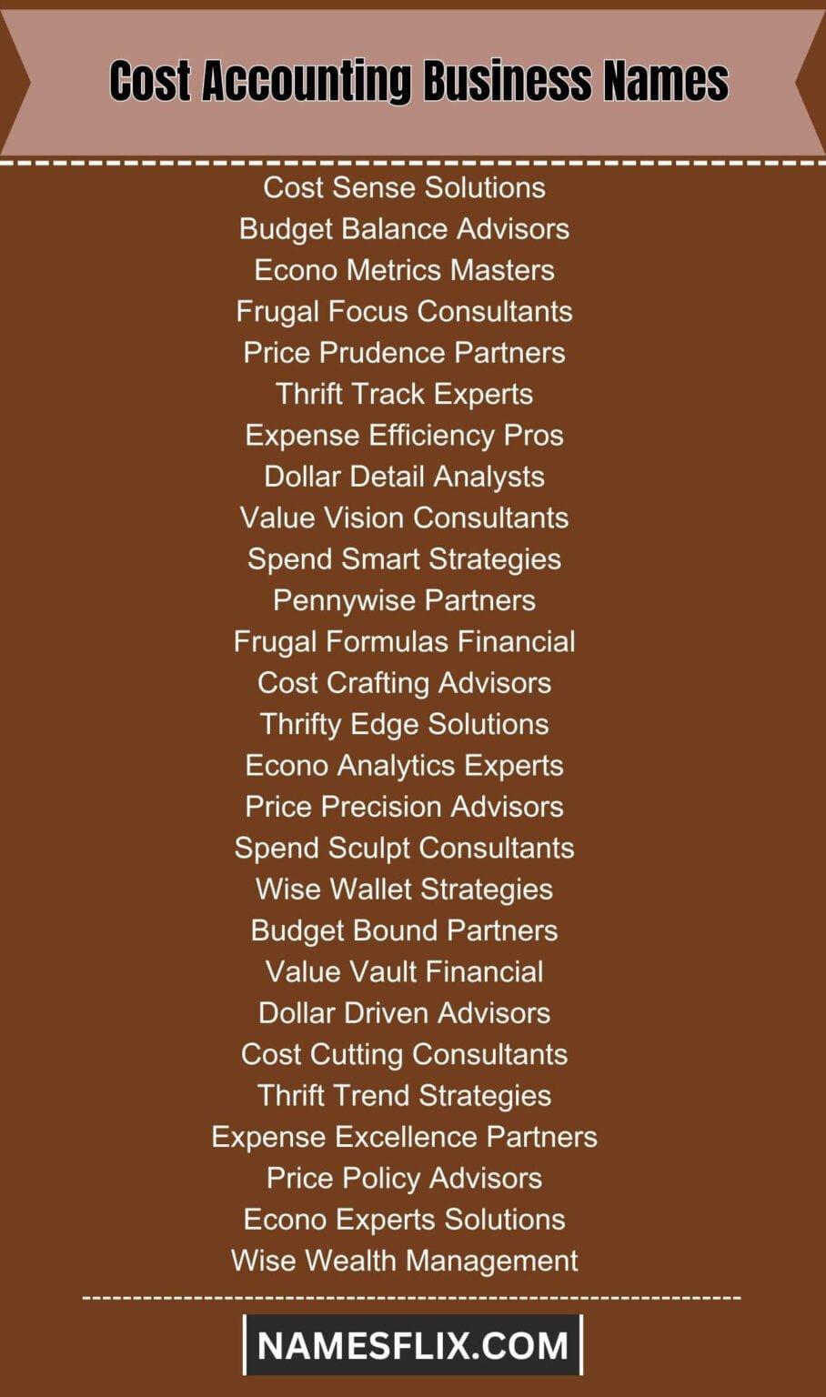1100+ Accounting Company & Firm Names You'll Enjoy