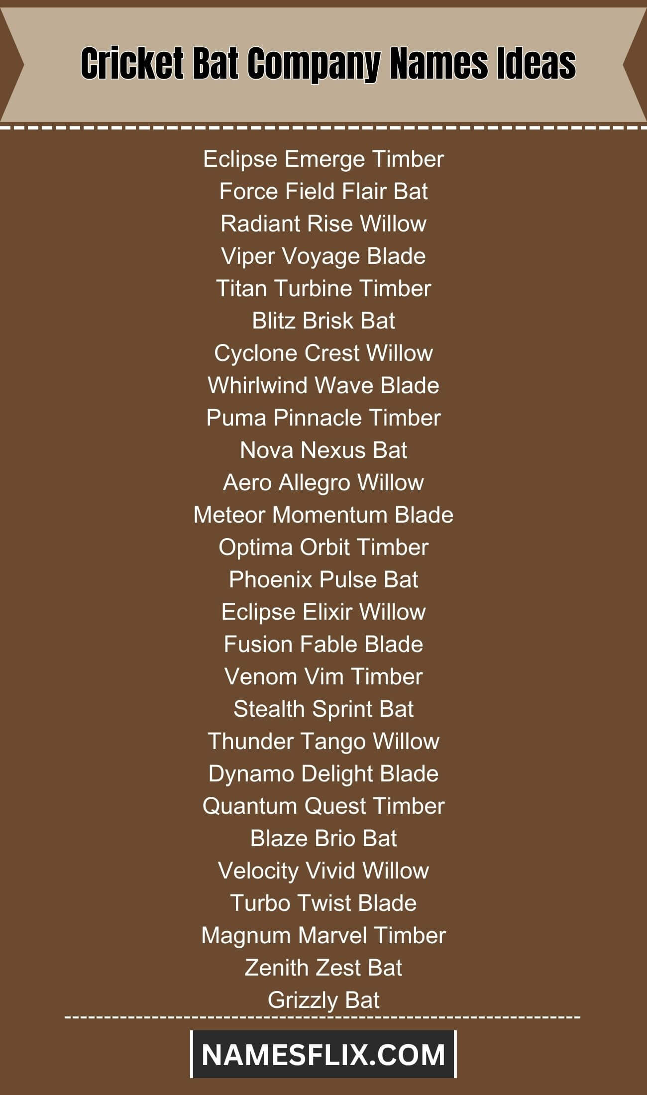 950+ Top Best Cricket Bat Company Names for Game Changers