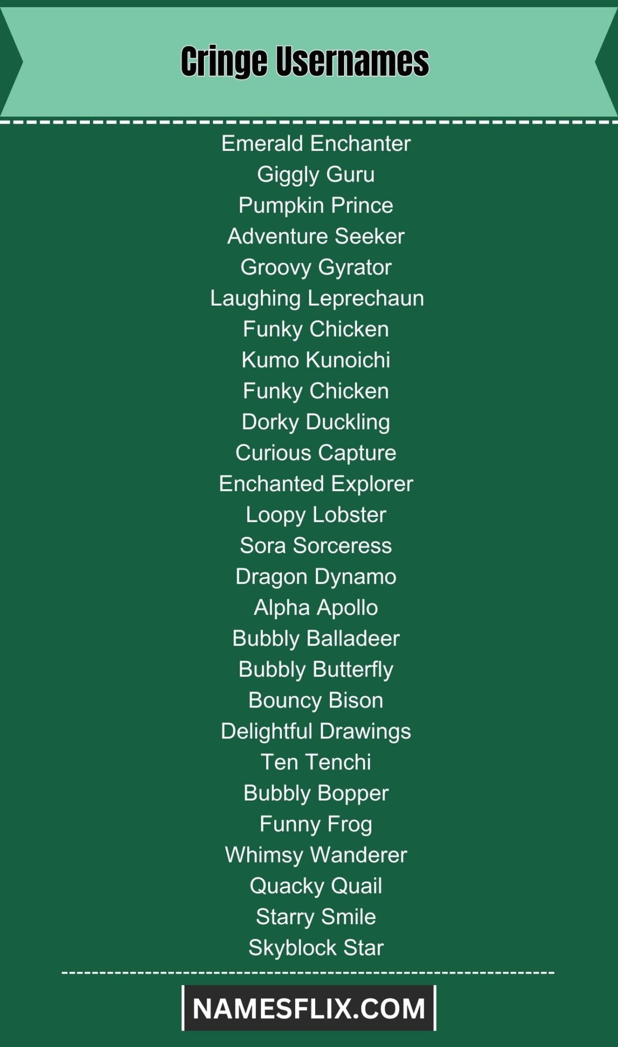 705+ Playful Cringe Usernames to Try Today