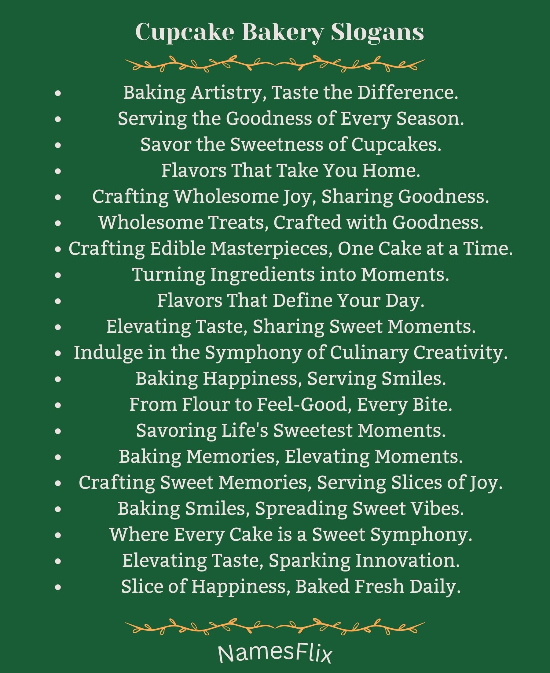 530+ Bakery Slogans to Shape the Essence of Bakeries