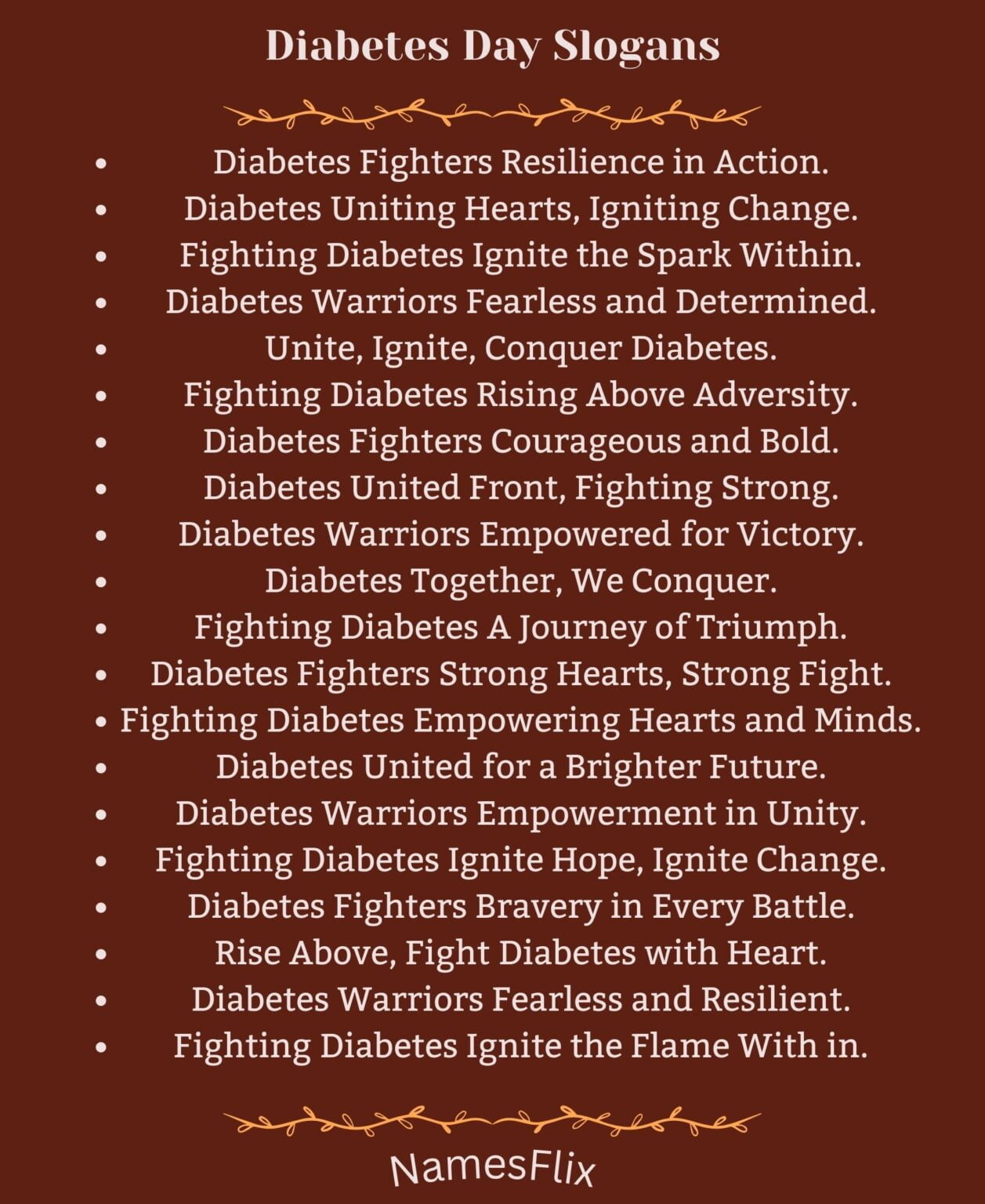 685+ Diabetes Slogans: Turning Sugar into Strength