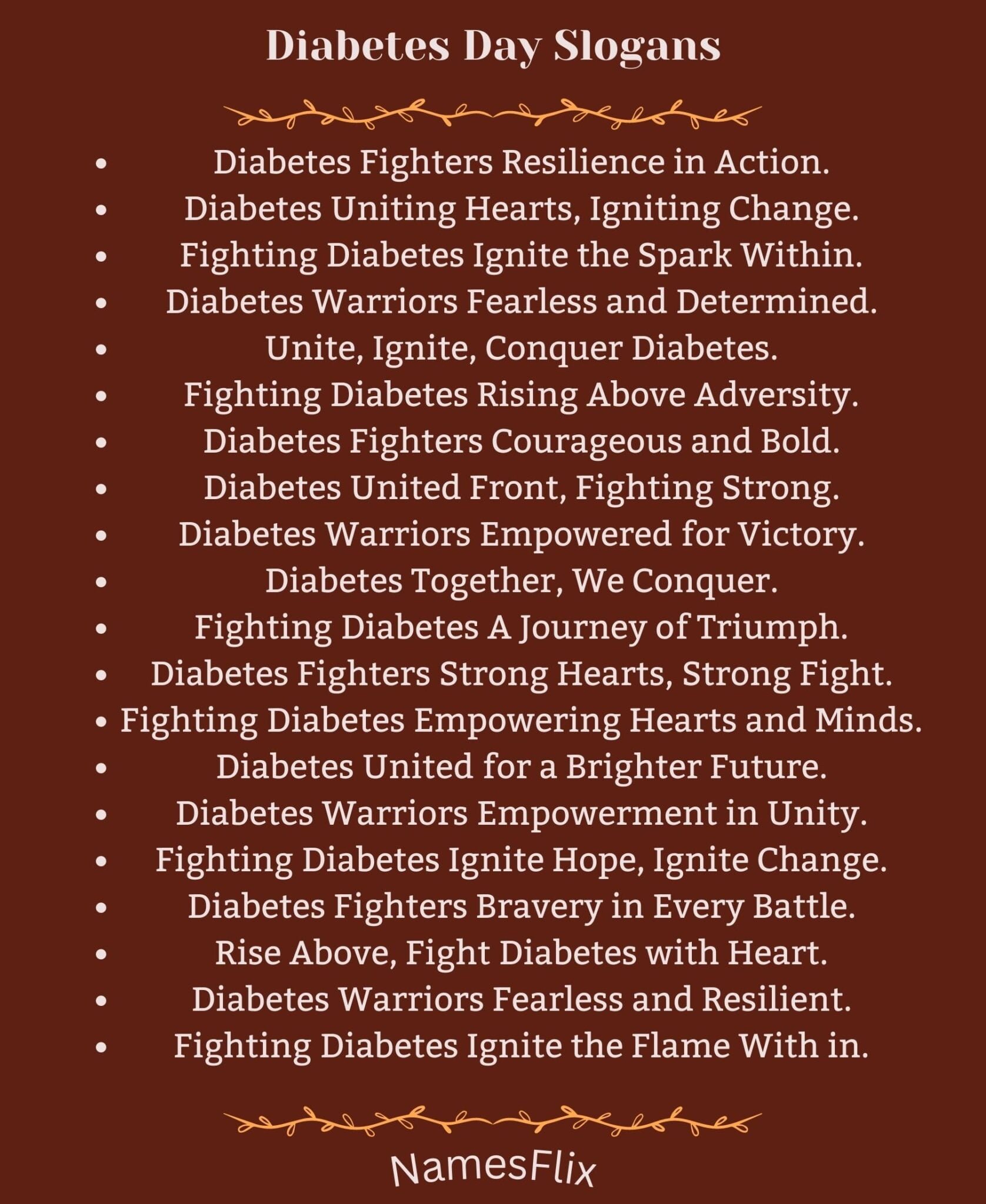 685+ Diabetes Slogans: Turning Sugar into Strength
