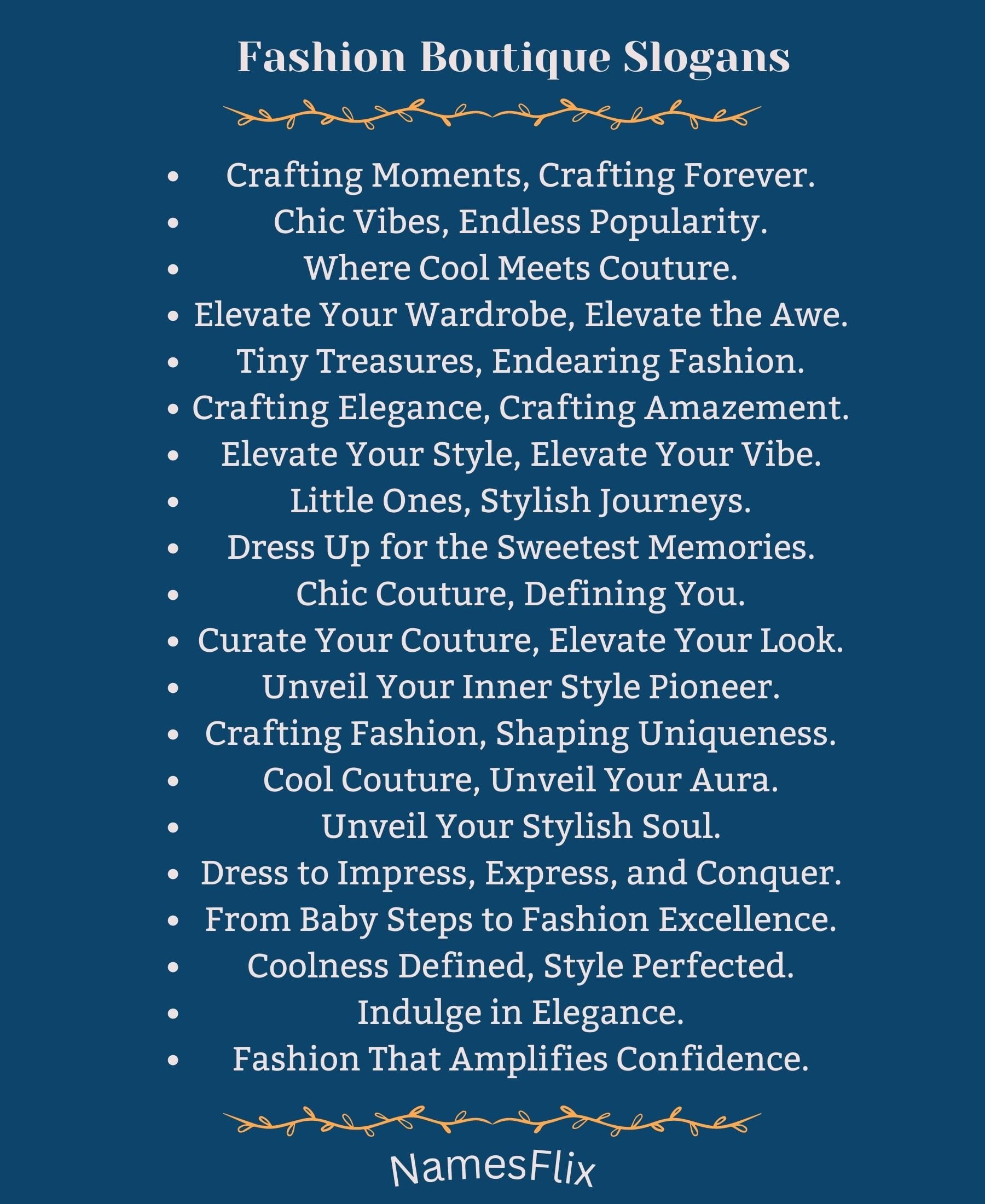 915+ Boutique Slogans to Meet Endless Buzz