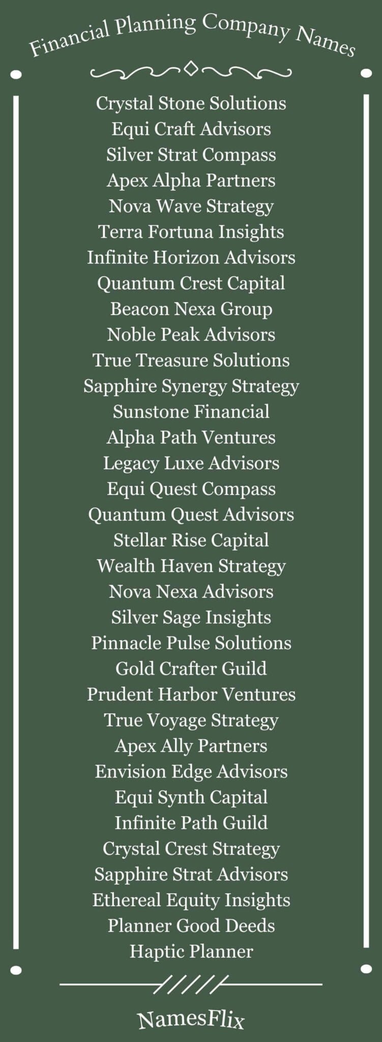 1200+ Best Financial Company Names That Set the Gold Standard