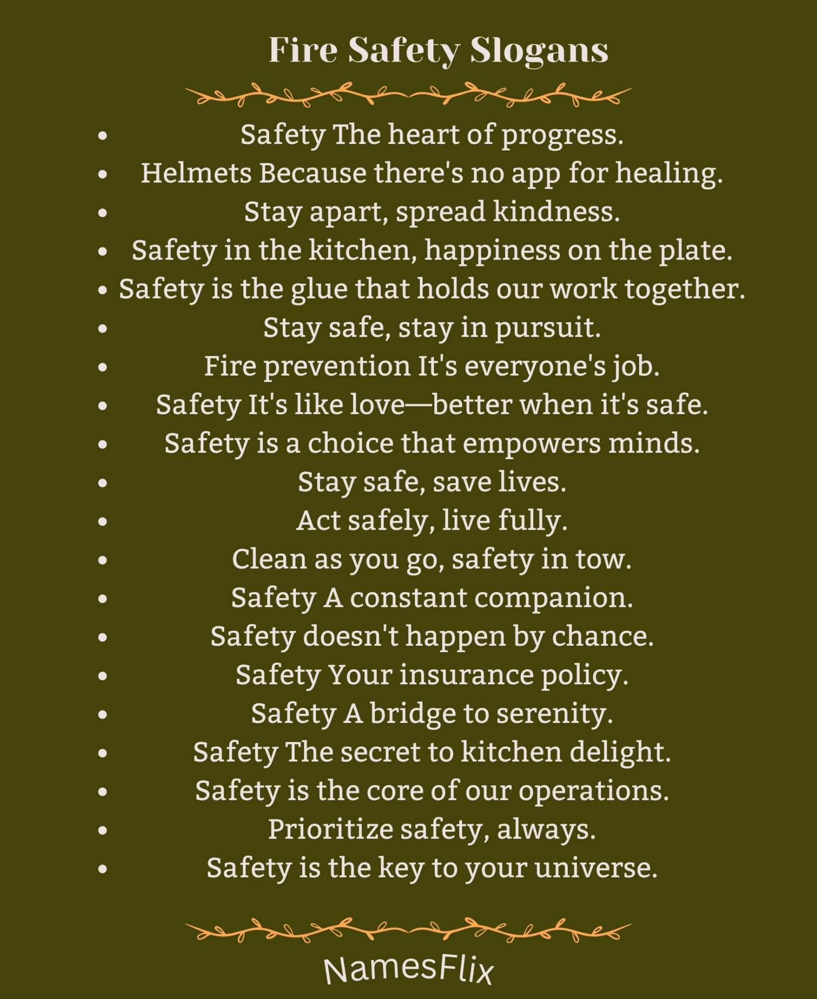 1070+ Safety Slogans for the Path of Protection