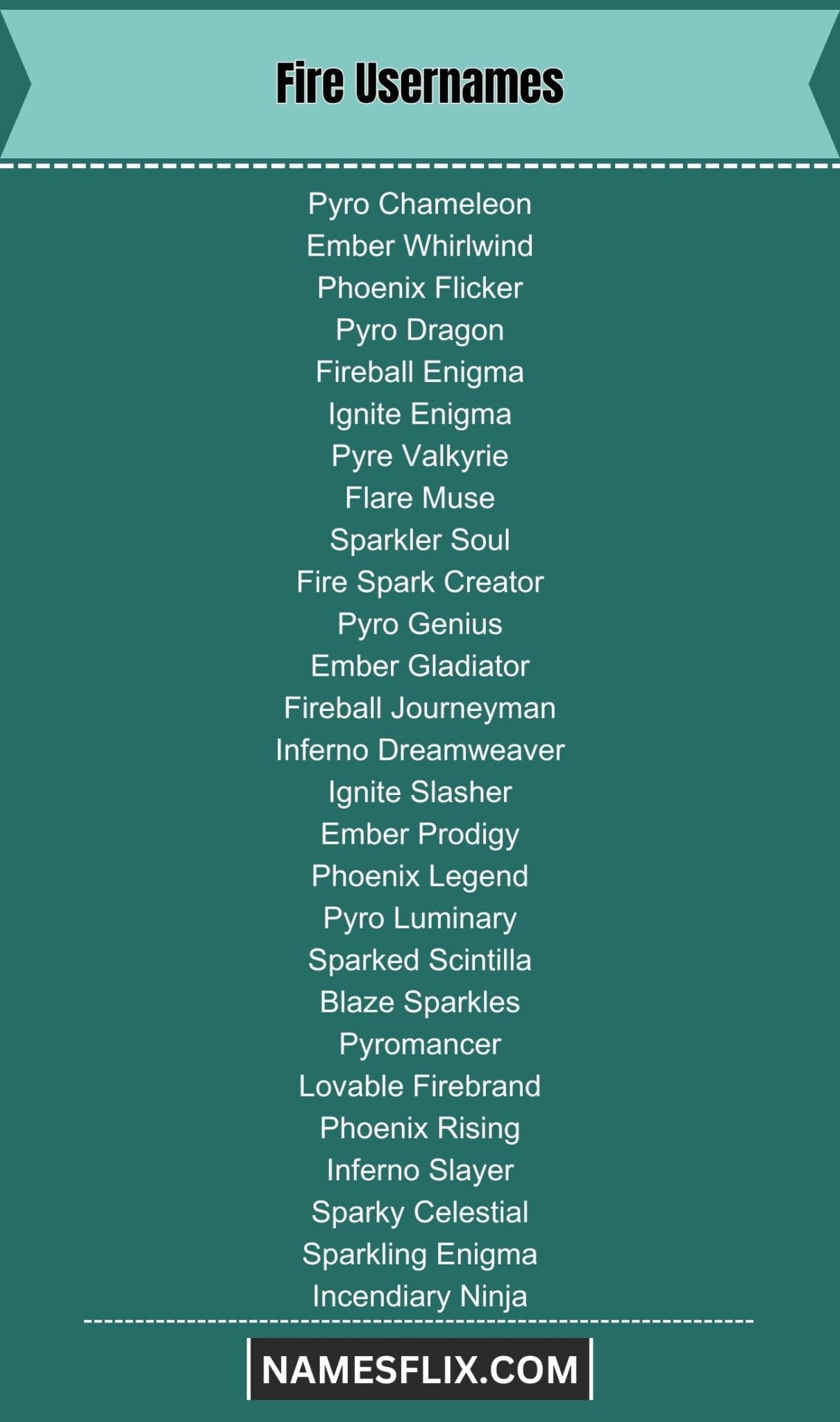 Fire Usernames: 700+ Catchy & Artistic Username Ideas