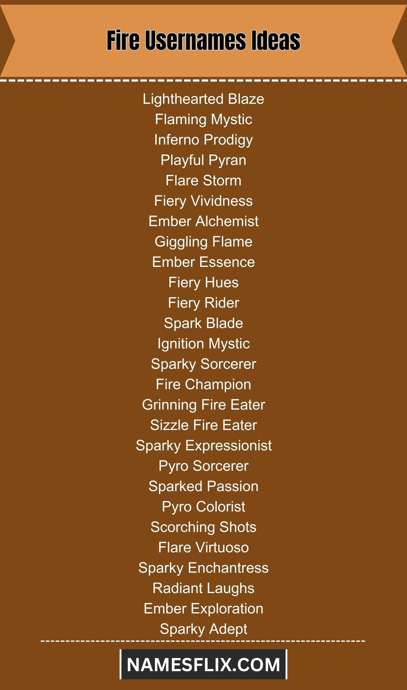 Fire Usernames: 700+ Catchy & Artistic Username Ideas