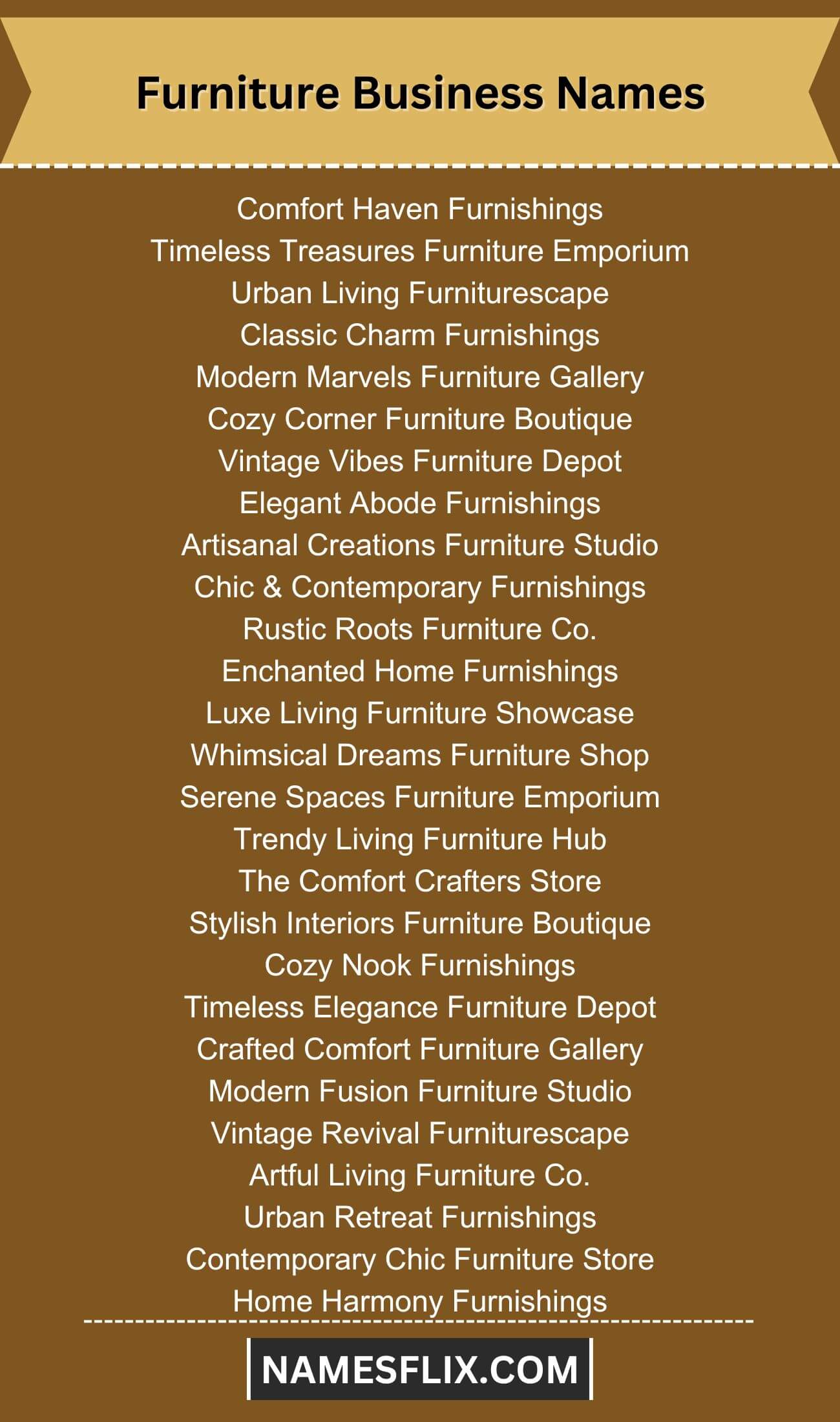 800+ Furniture Business Names Ideas for Your Dream Store