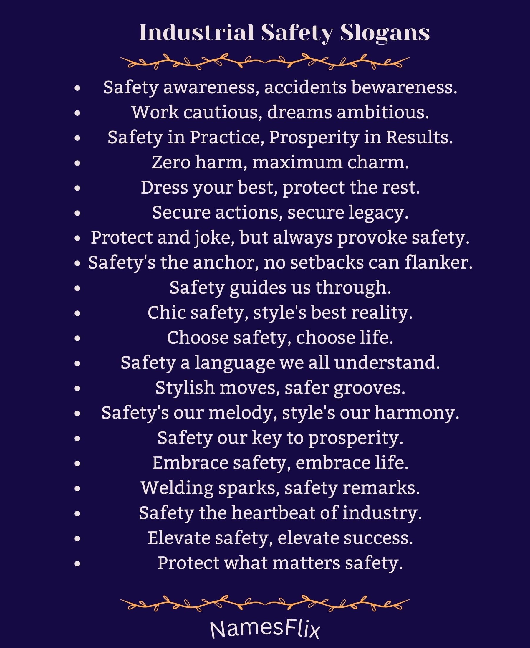 610+ Industrial Safety Slogans that Really Commands Attention