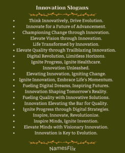 900+ Best Innovation Slogans & Taglines That will Lead