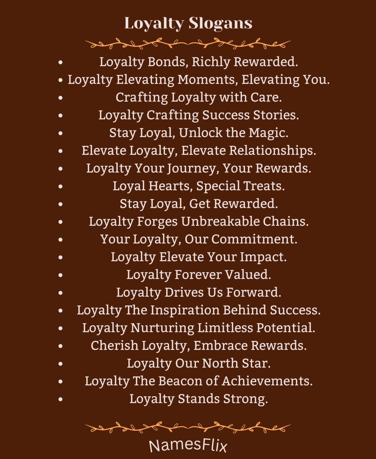 575+ Creative Loyalty Slogans & Taglines to Win Hearts