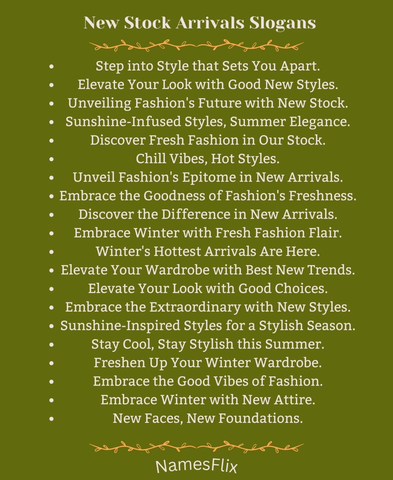 660+ New Arrivals Slogans & Taglines to Get More Sales