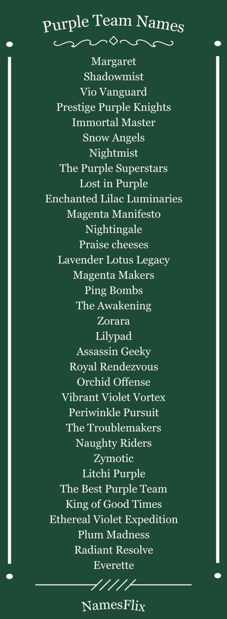 1200+ Purple Team Names That Unite Your Squad in Style