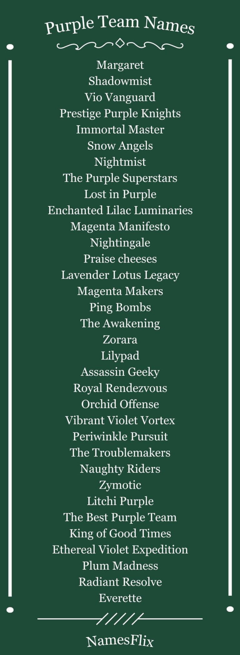 1200+ Purple Team Names That Unite Your Squad in Style