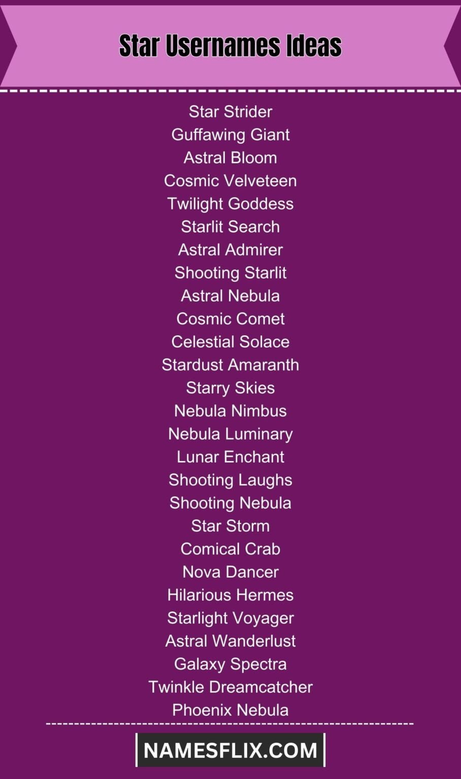 1460+ Star Usernames Ideas to Shine Bright Online