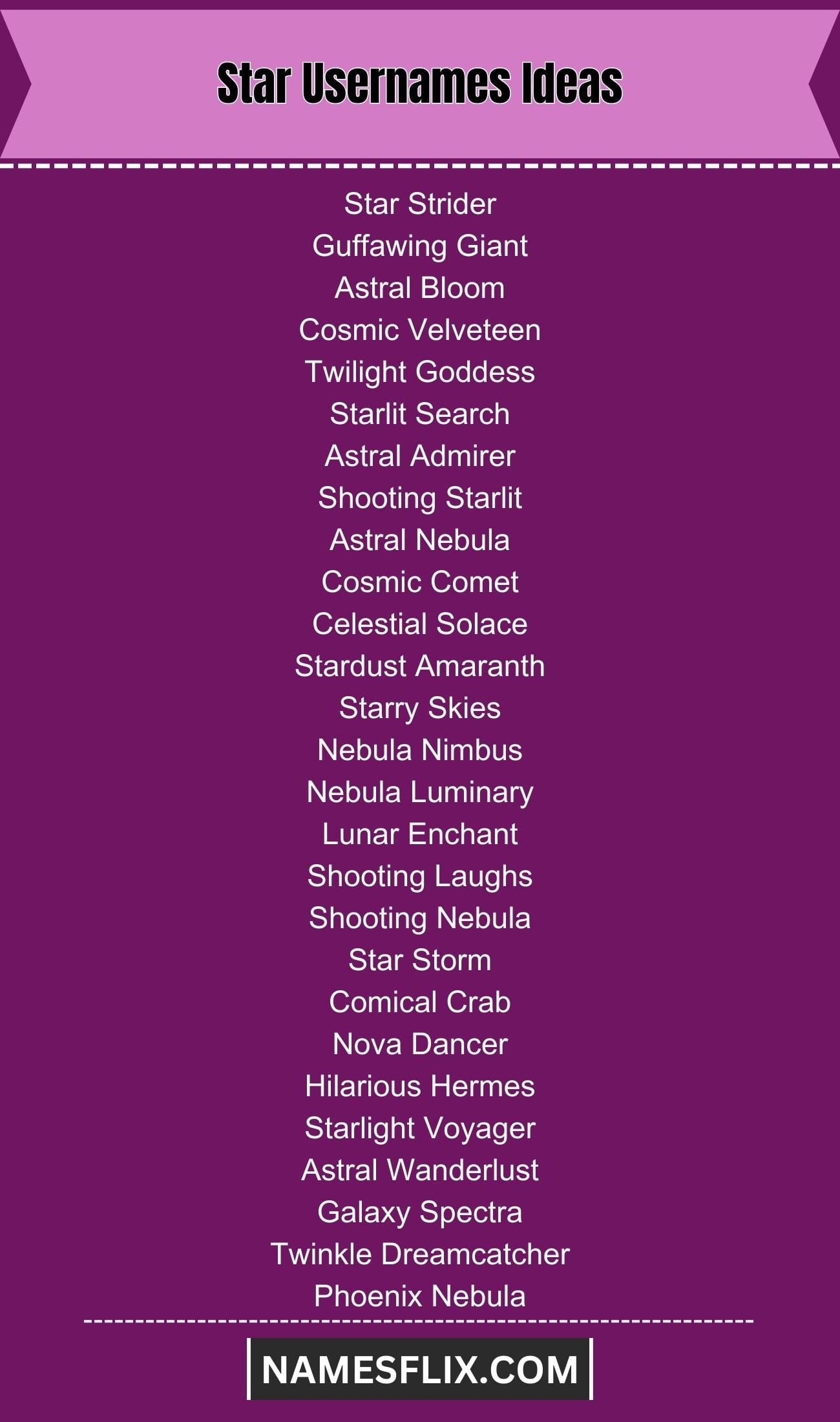 1460+ Star Usernames Ideas to Shine Bright Online