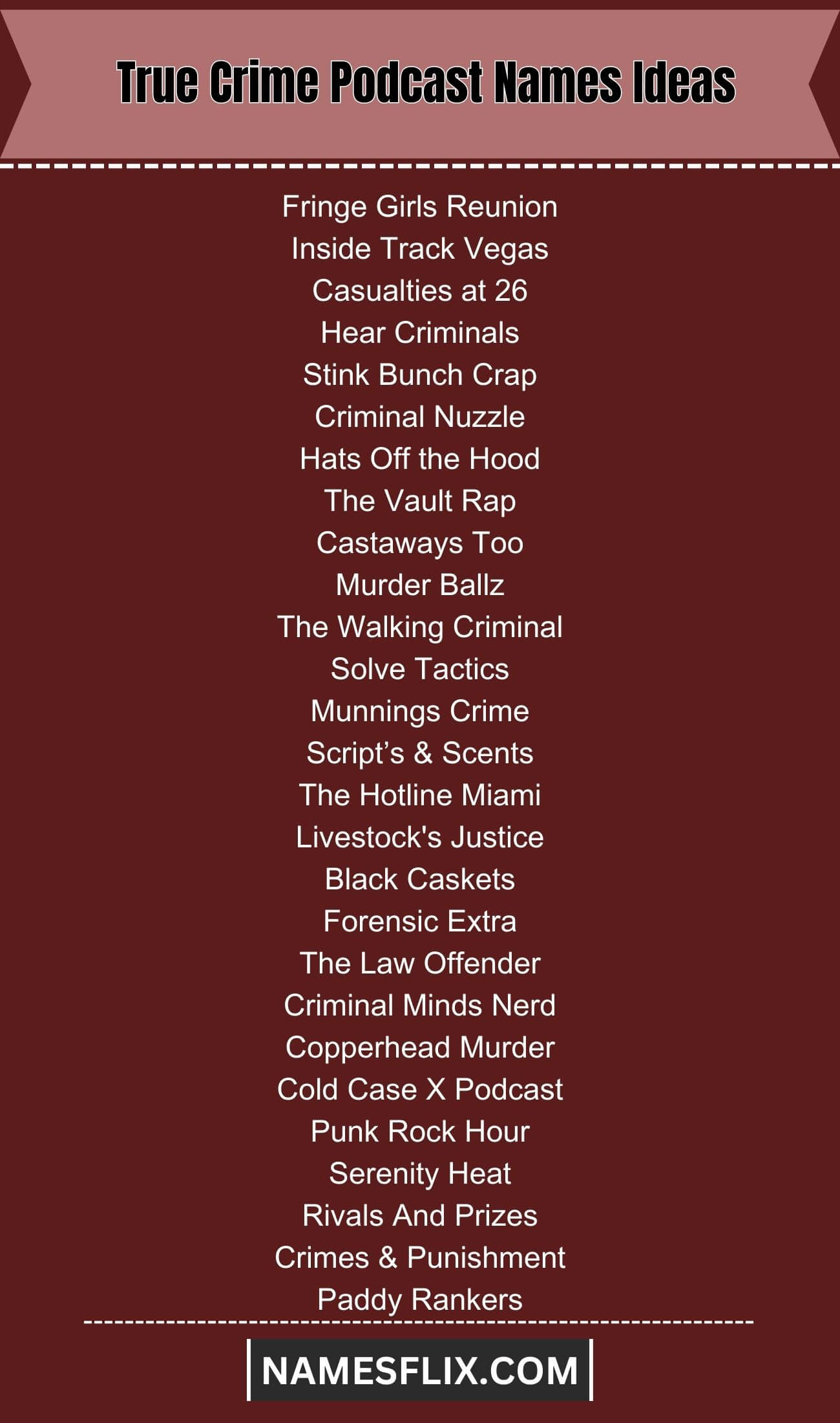 1200+ True Crime Podcast Names to Weave Suspense