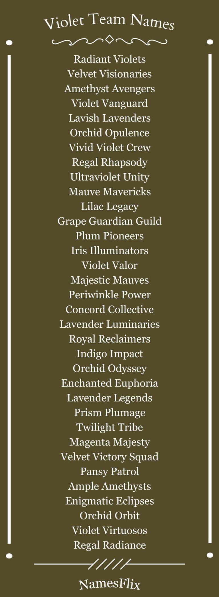 1200+ Purple Team Names That Unite Your Squad in Style