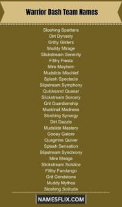 880+ Mud Run Team Names to Dominate the Muddy Challenge