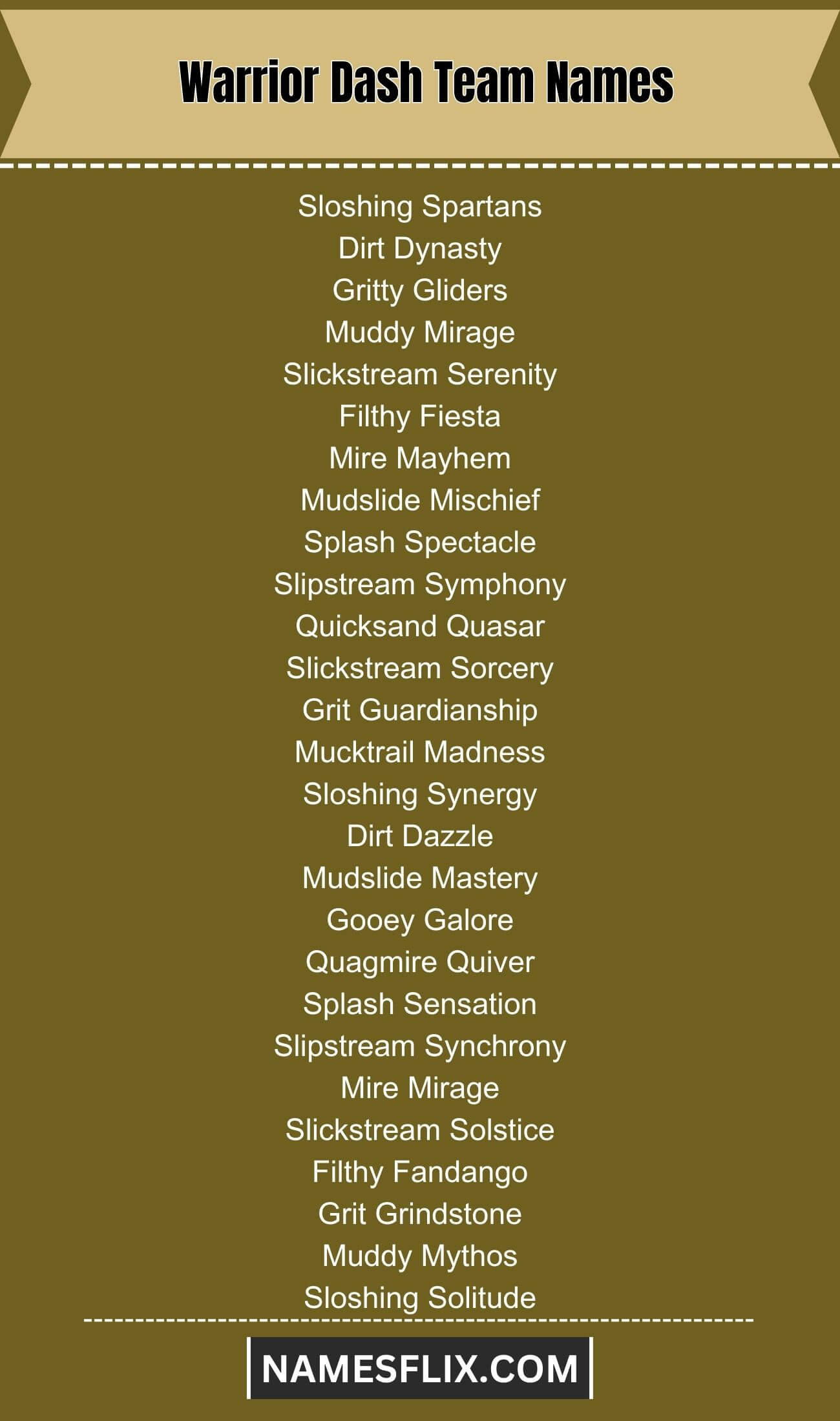 880+ Mud Run Team Names to Dominate the Muddy Challenge