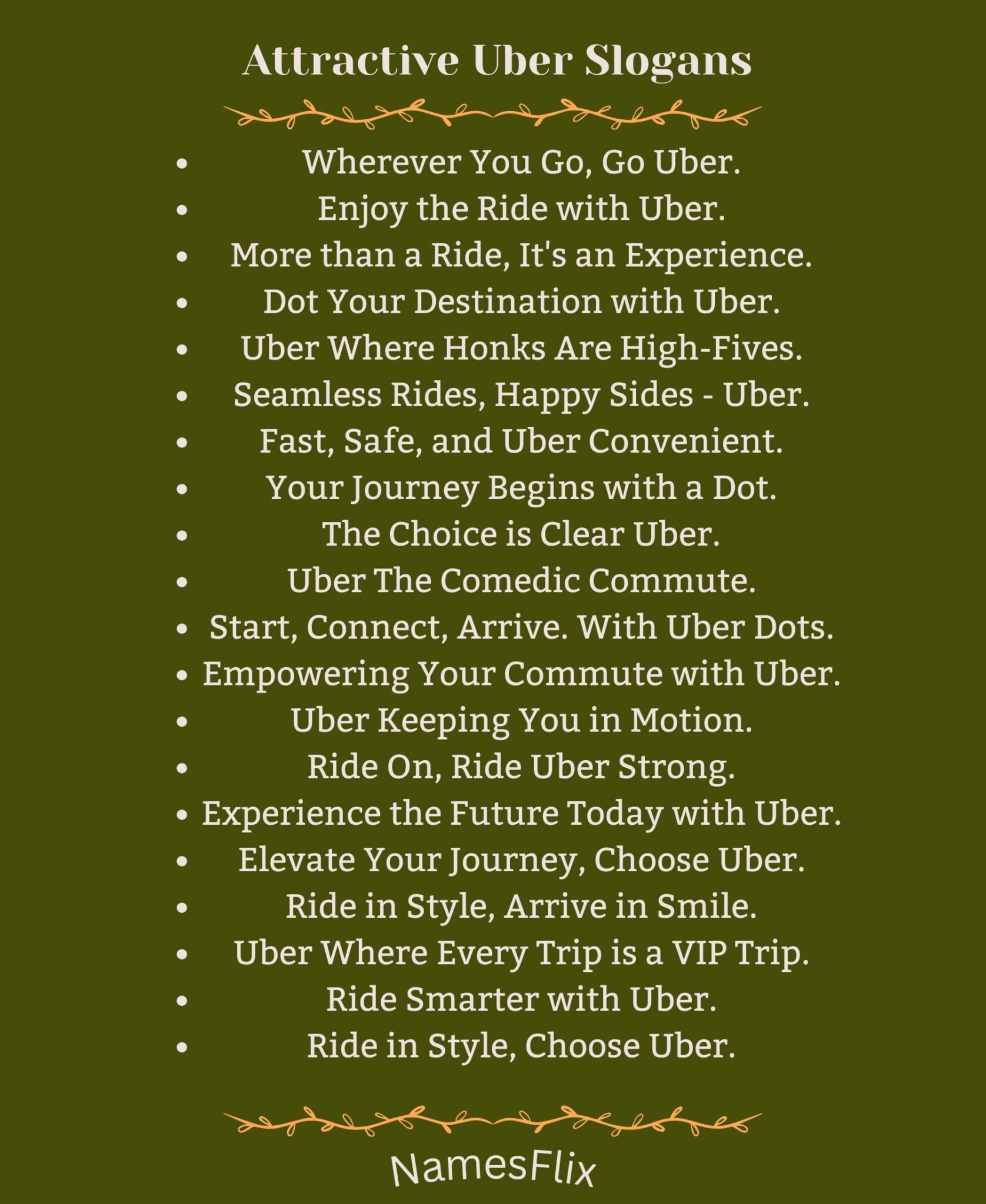 555+ Catchy Uber Slogans Ideas to Get Ride Quickly!
