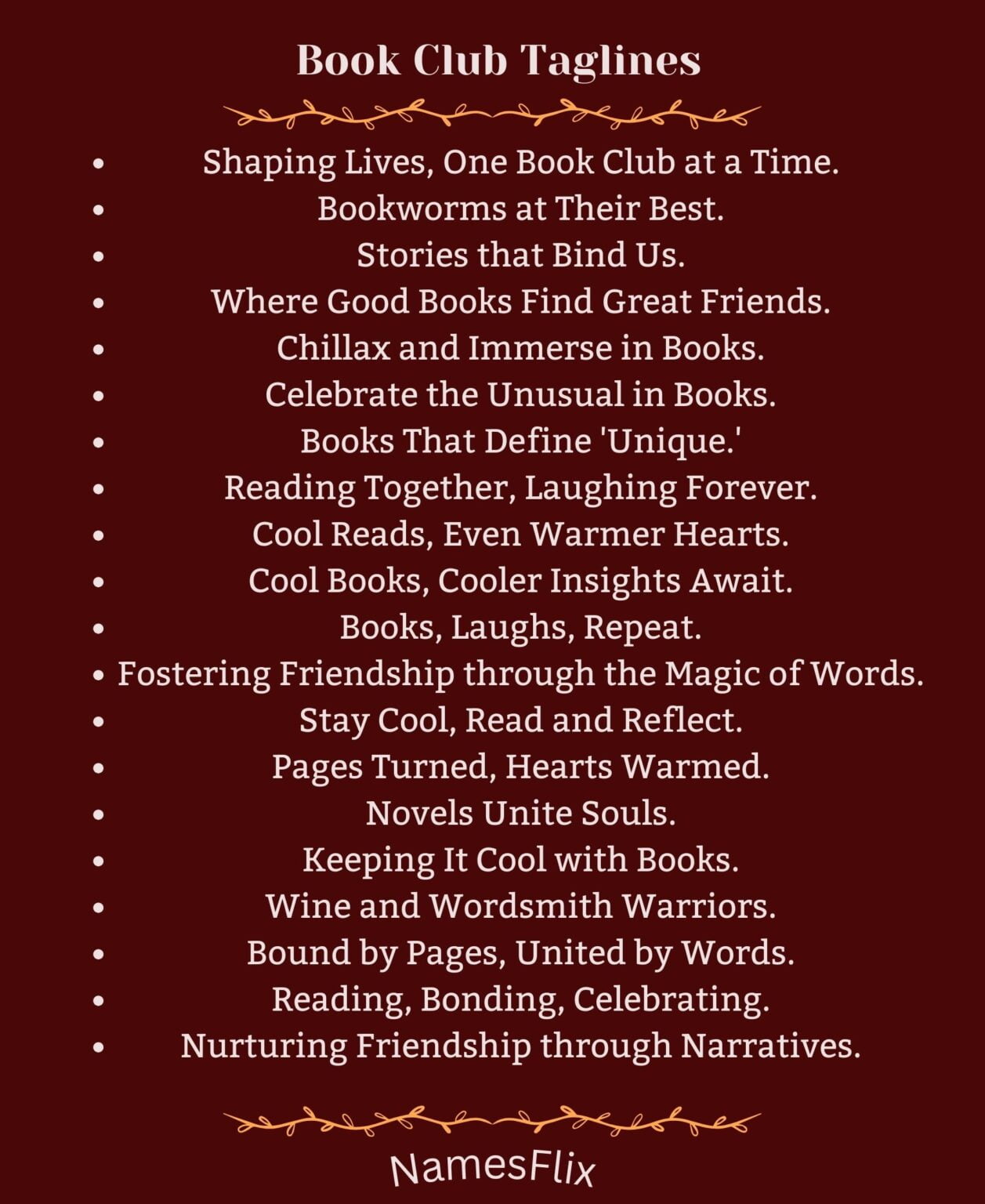 670+ Catchy Book Club Slogans and Taglines Ideas