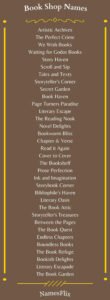 800+ Catchy Book Shop Names Ideas for Startup