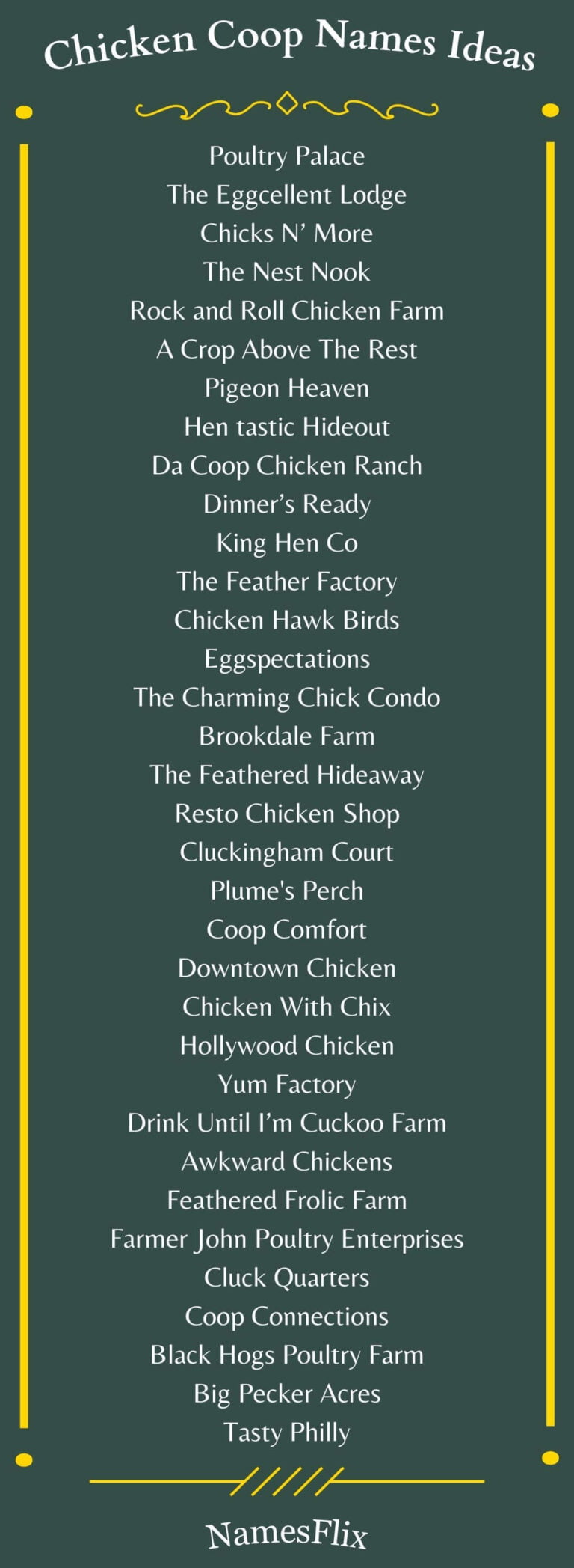 950+ Best Chicken Coop Names to Create a Feathered Paradise