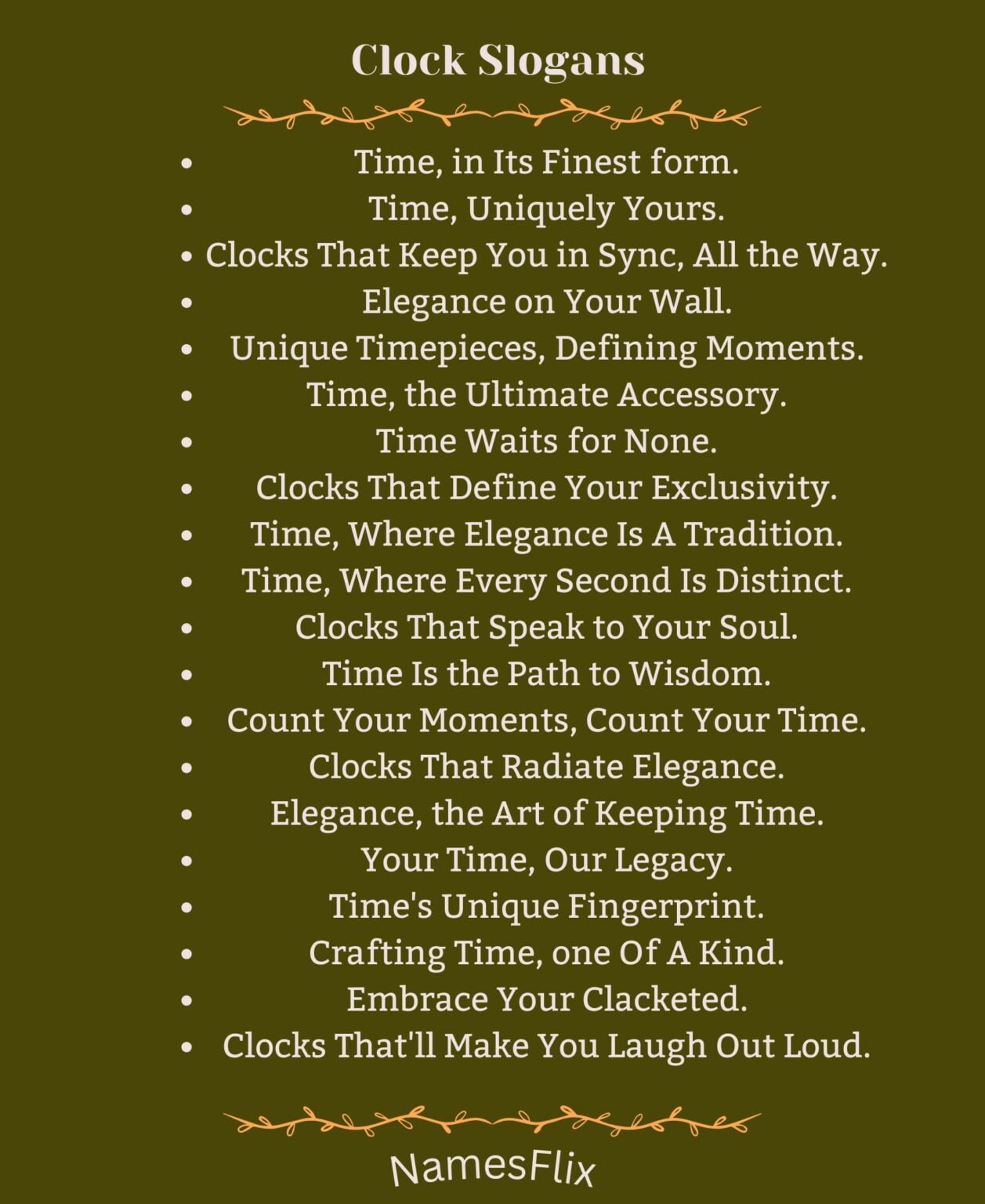 890+ Clock Slogans & Phrases That Turn Time into Treasure