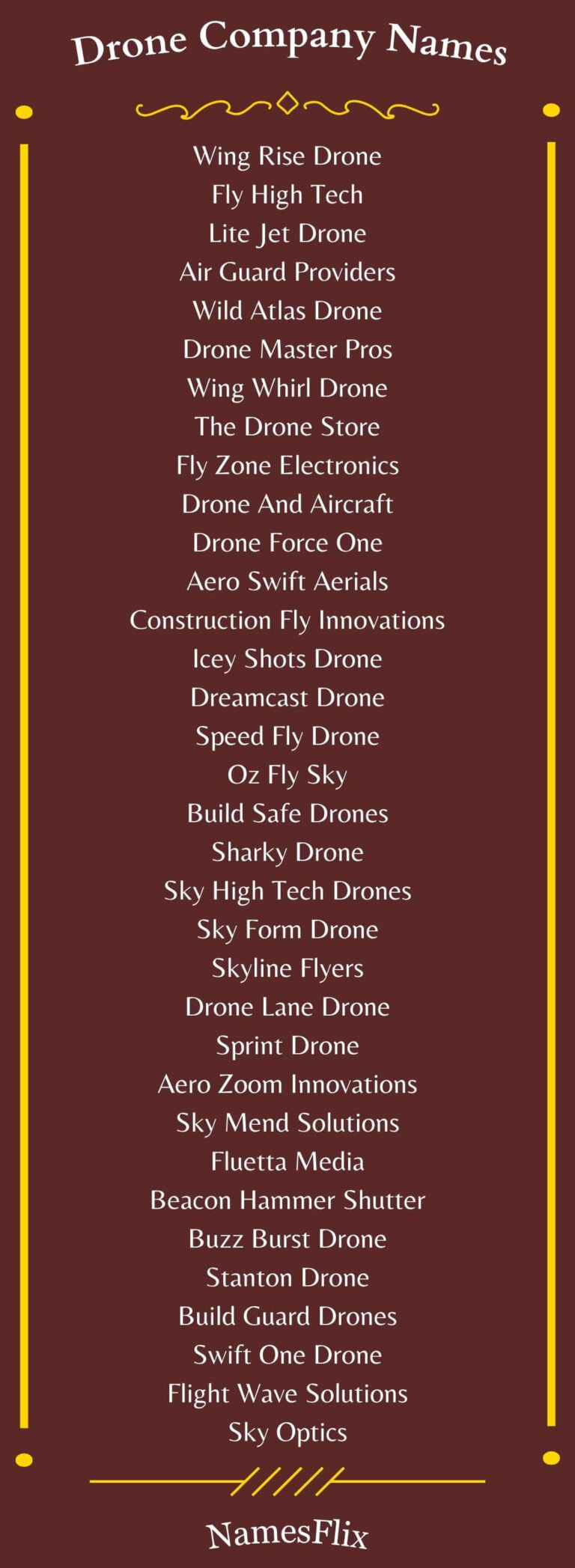 1000+ Catchy Drone Company Names for Your Aerial Venture