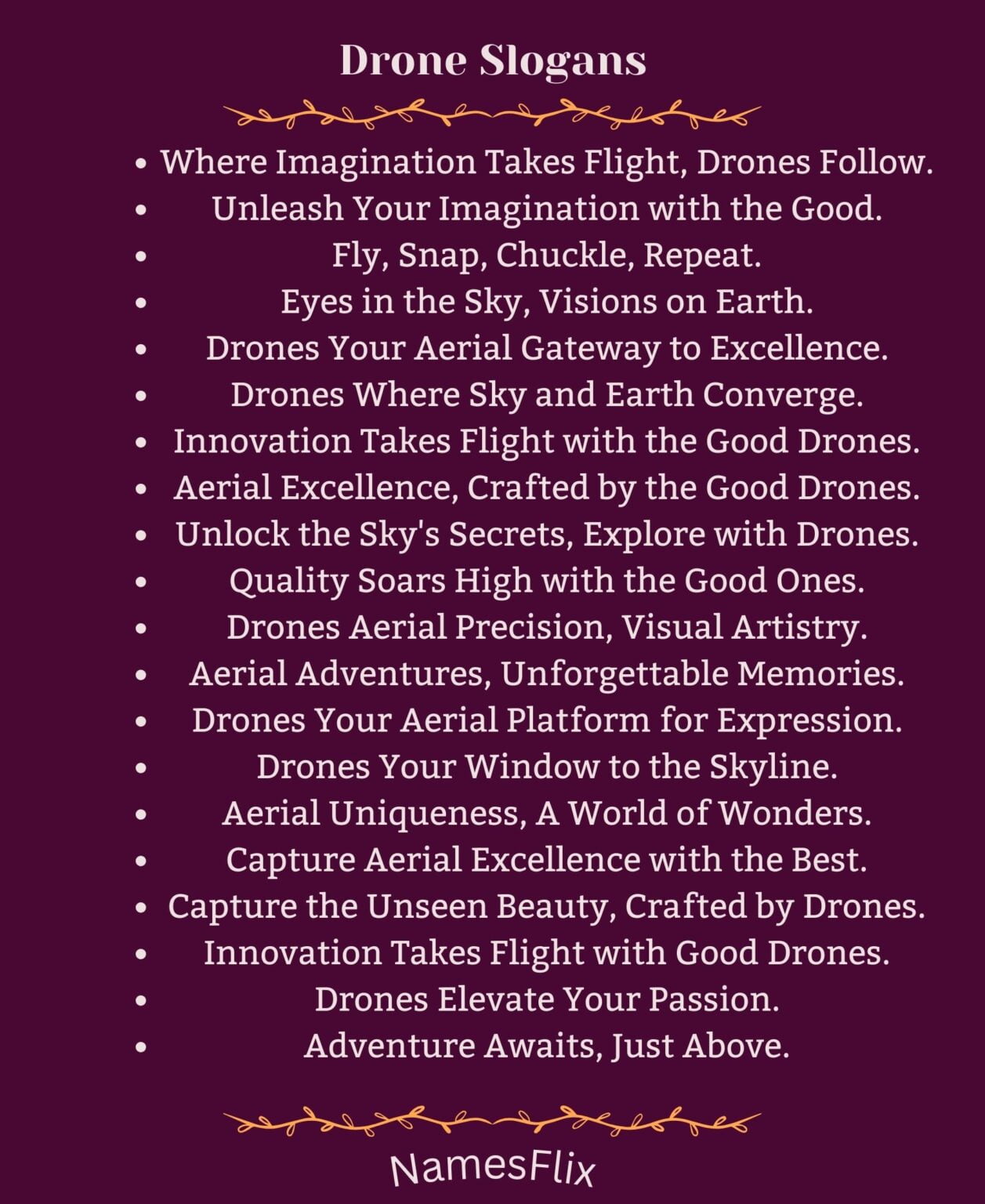 640+ Drone Slogans and Phrases for Navigating the Skies