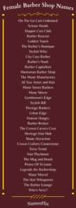 1200+ Catchy Barber Shop Names Ideas for a Sharp Start