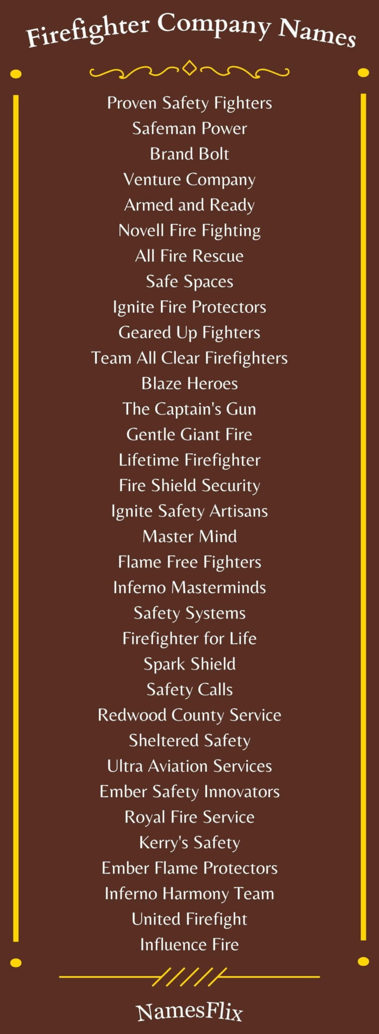 1200+ Best Firefighter Company Names to Battle the Flame