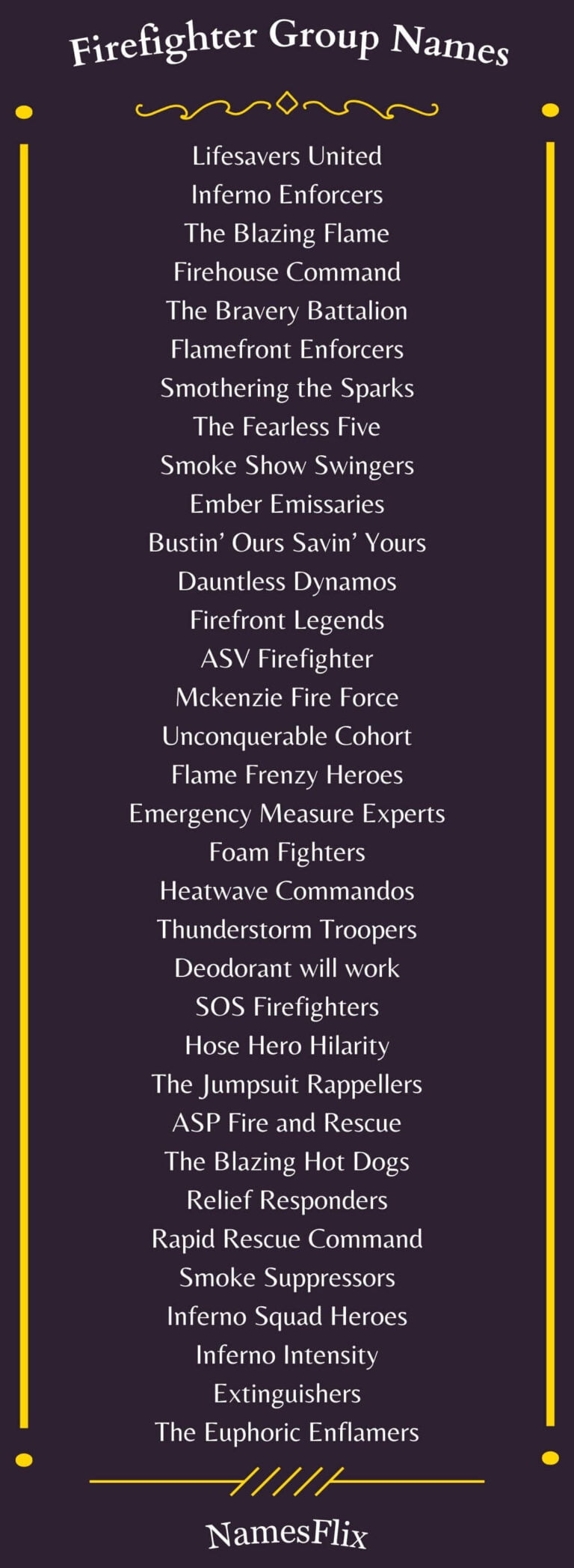 1000+ Perfect Firefighter Team Names for a Fiery Start