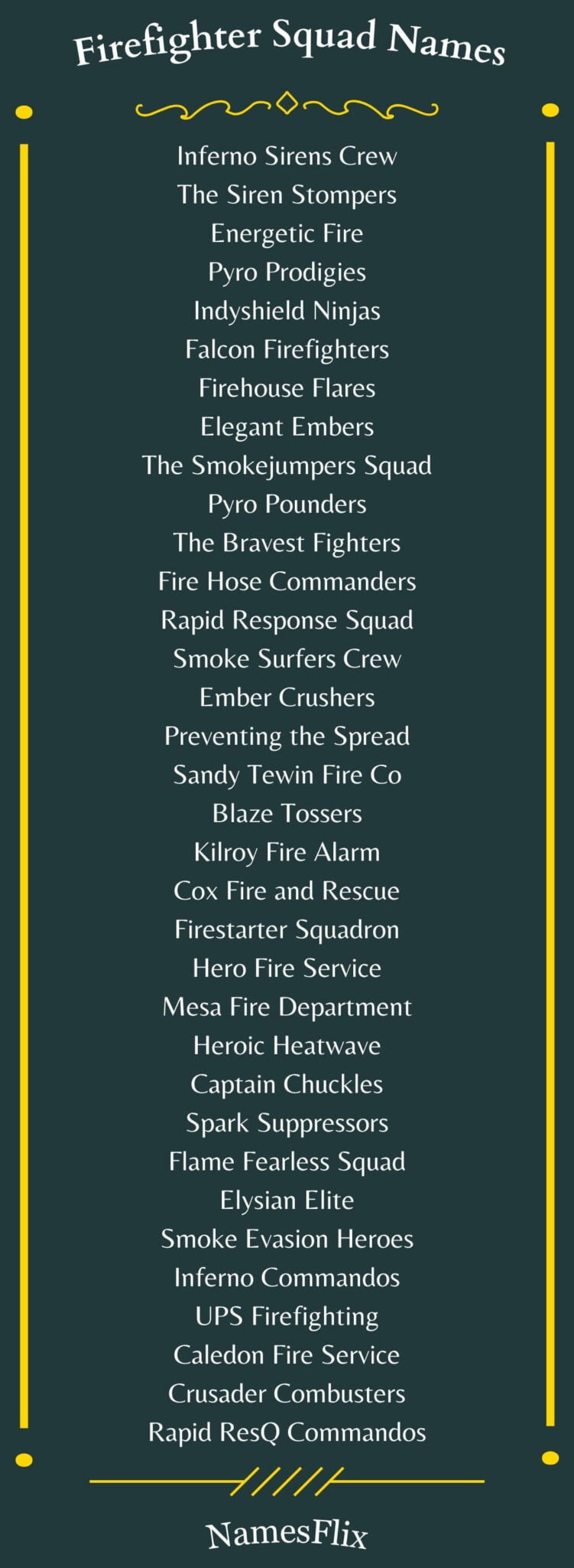 1000+ Perfect Firefighter Team Names for a Fiery Start